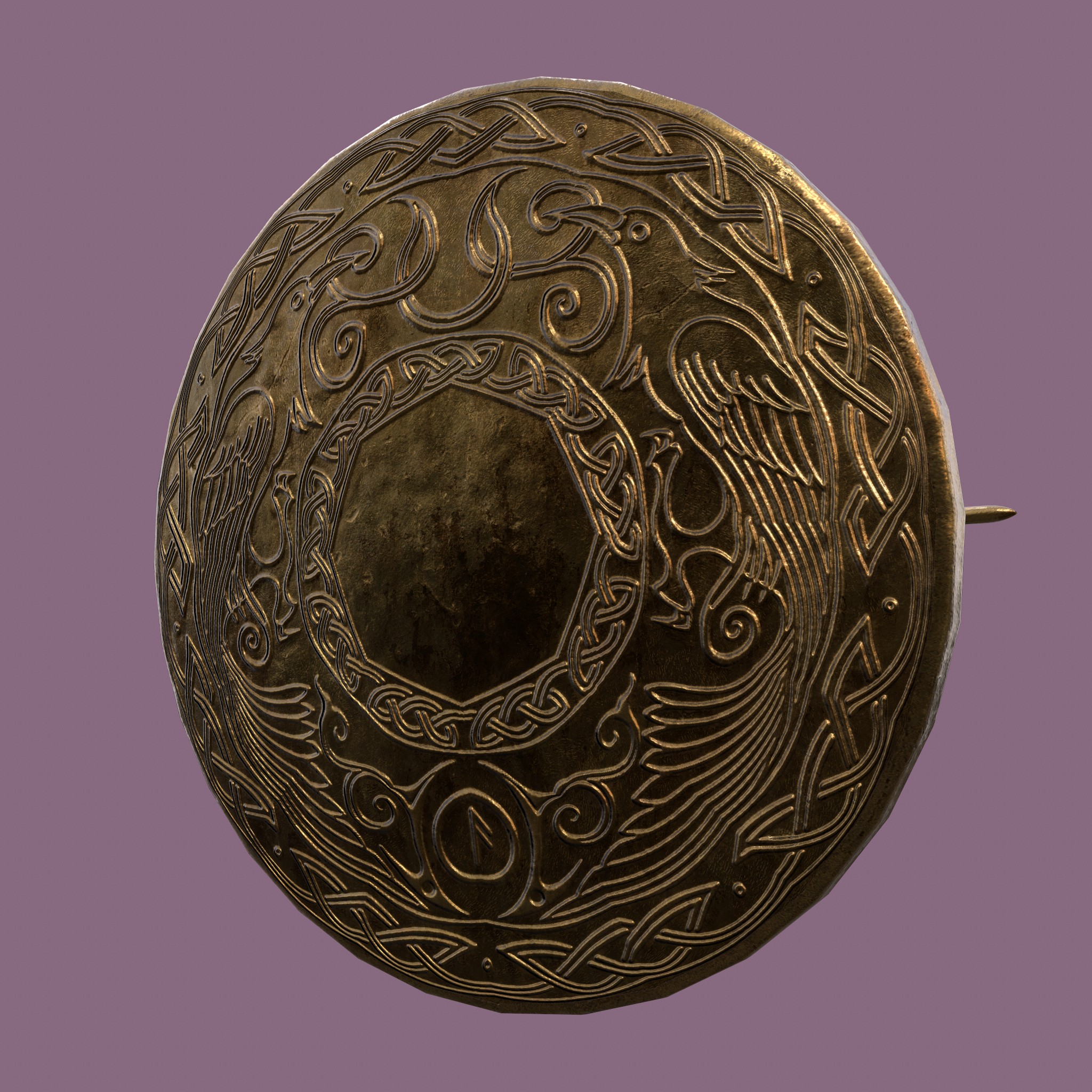 Medieval Pin Design 3 - 3D Model by Get Dead Entertainment