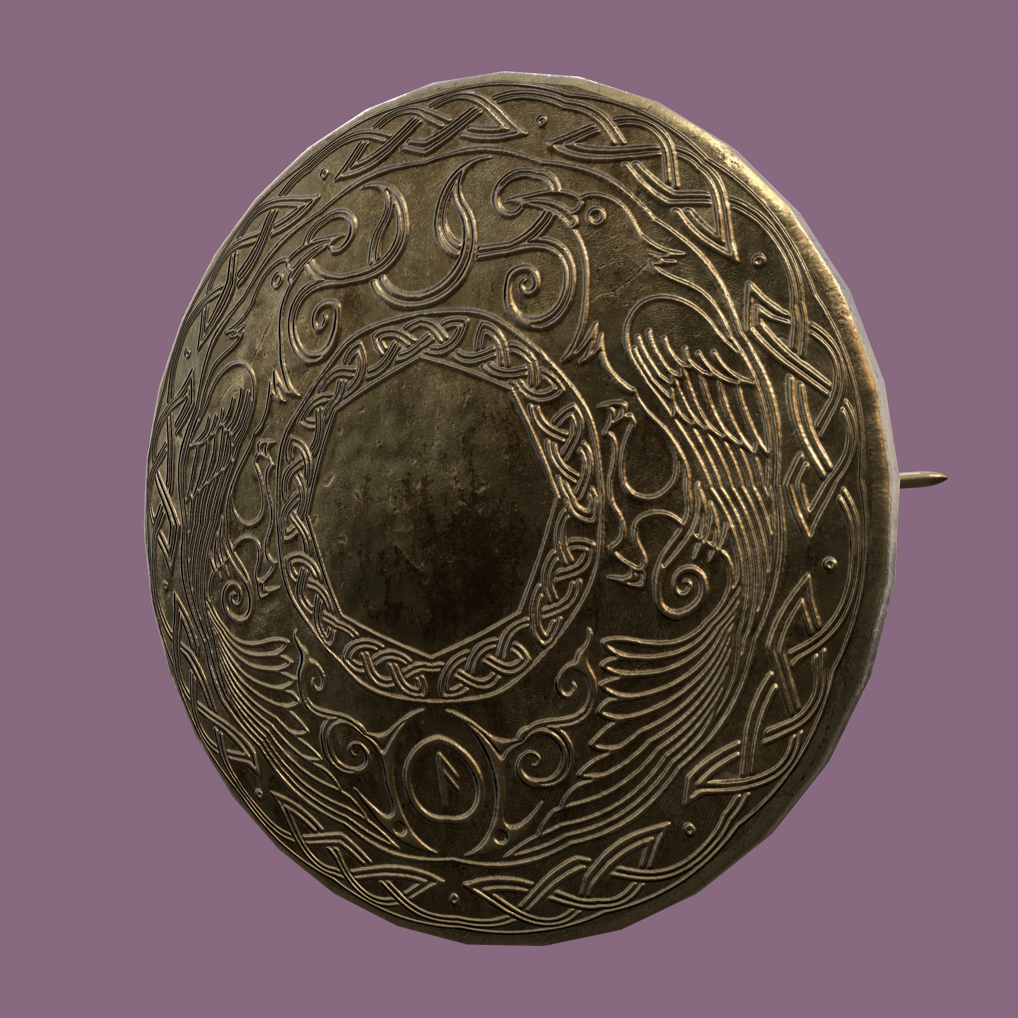 Medieval Pin Design 3 - 3D Model by Get Dead Entertainment