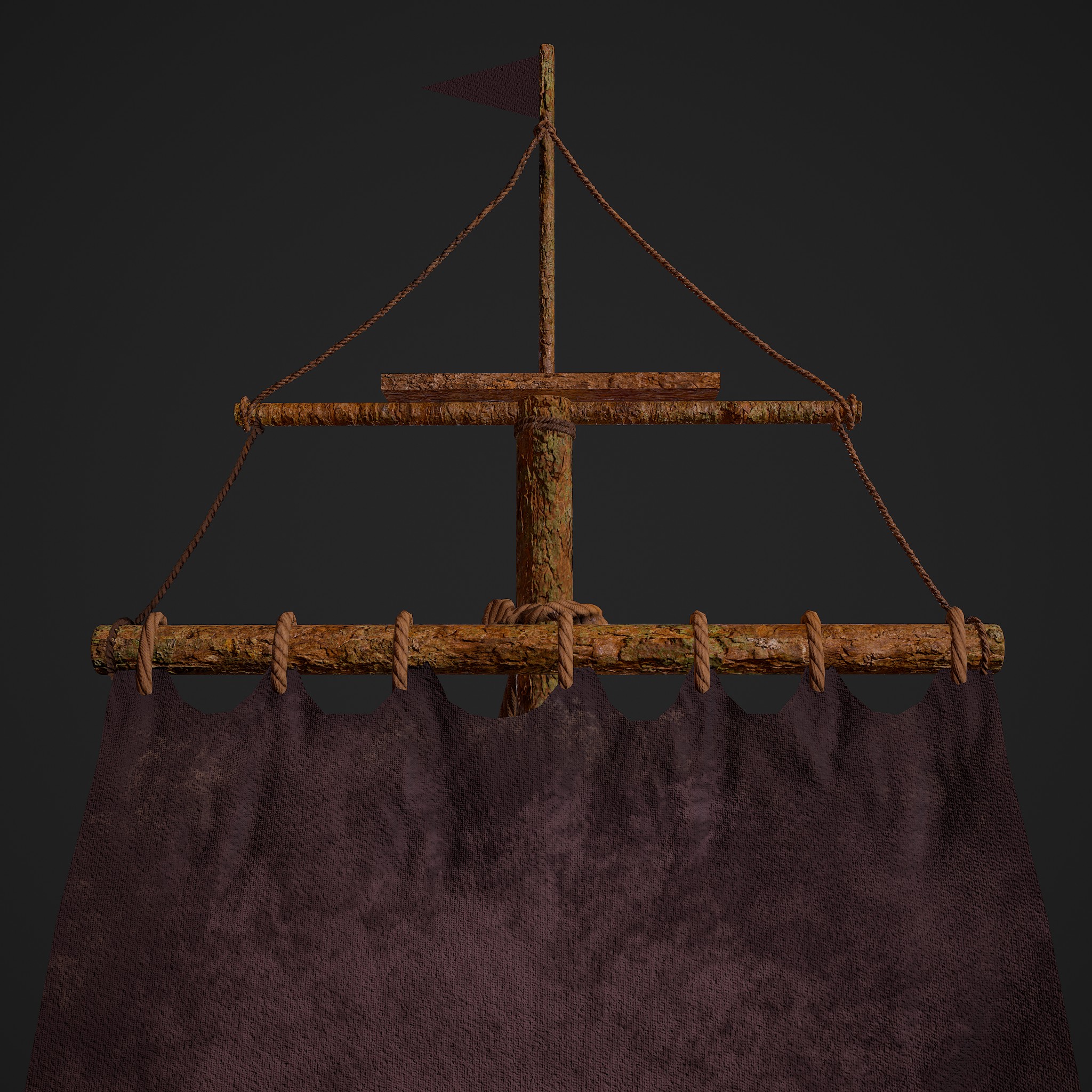 Medieval Raft - 3D Model by Get Dead Entertainment