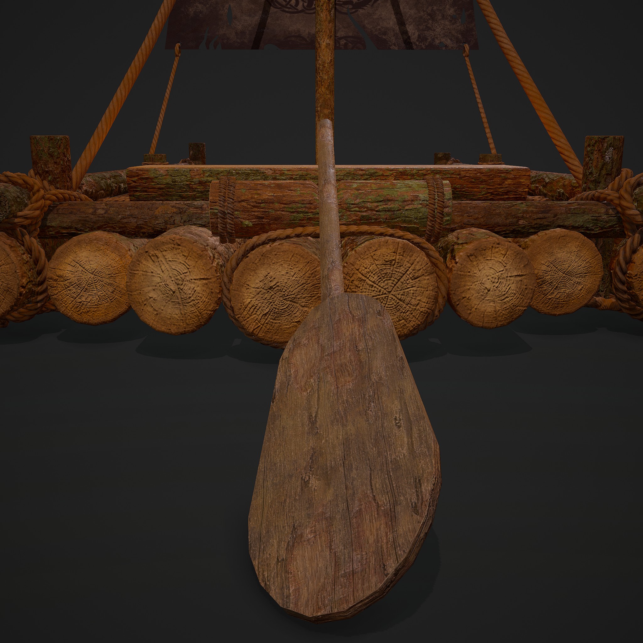 Medieval Raft - 3D Model by Get Dead Entertainment