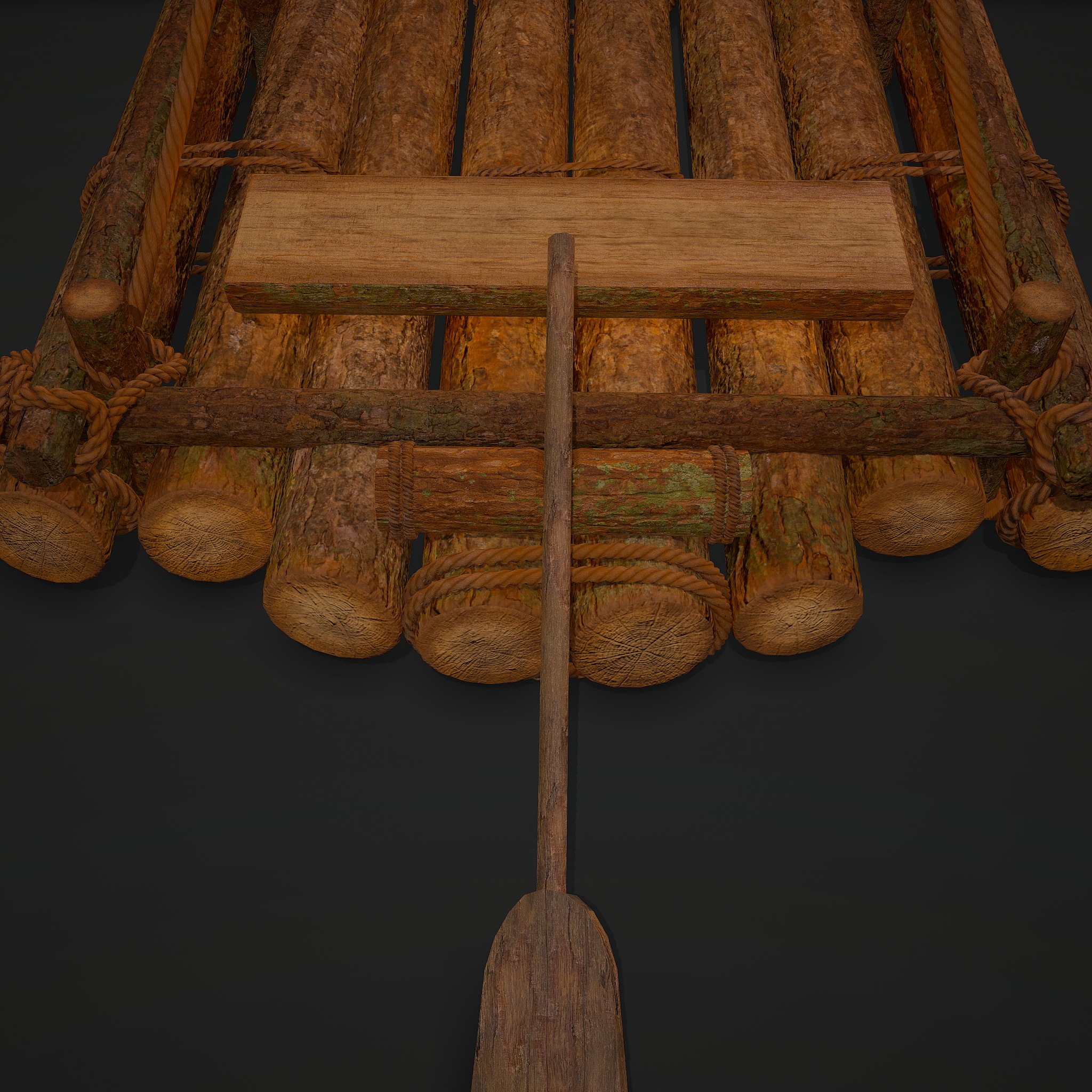 Medieval Raft - 3D Model by Get Dead Entertainment