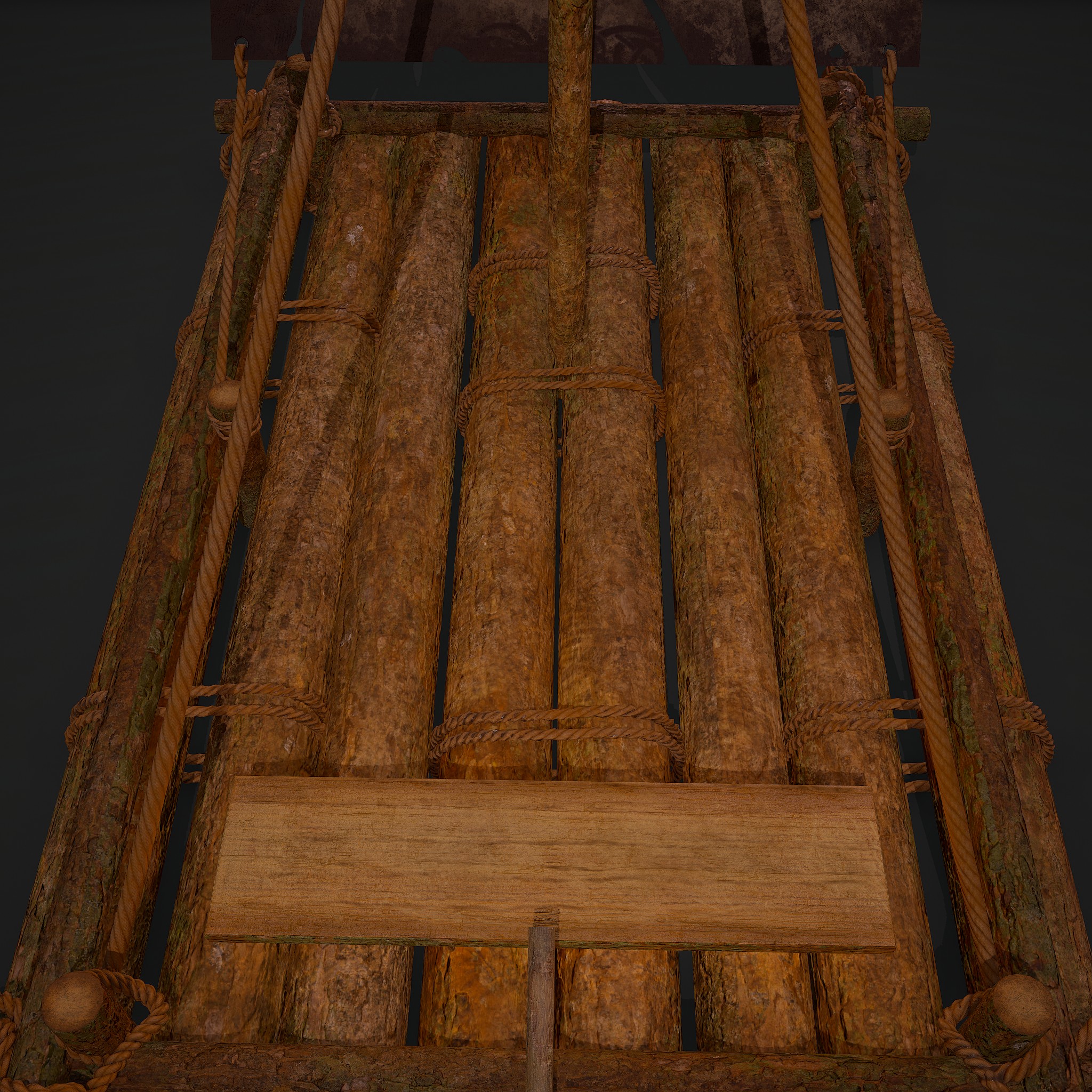 Medieval Raft - 3D Model by Get Dead Entertainment