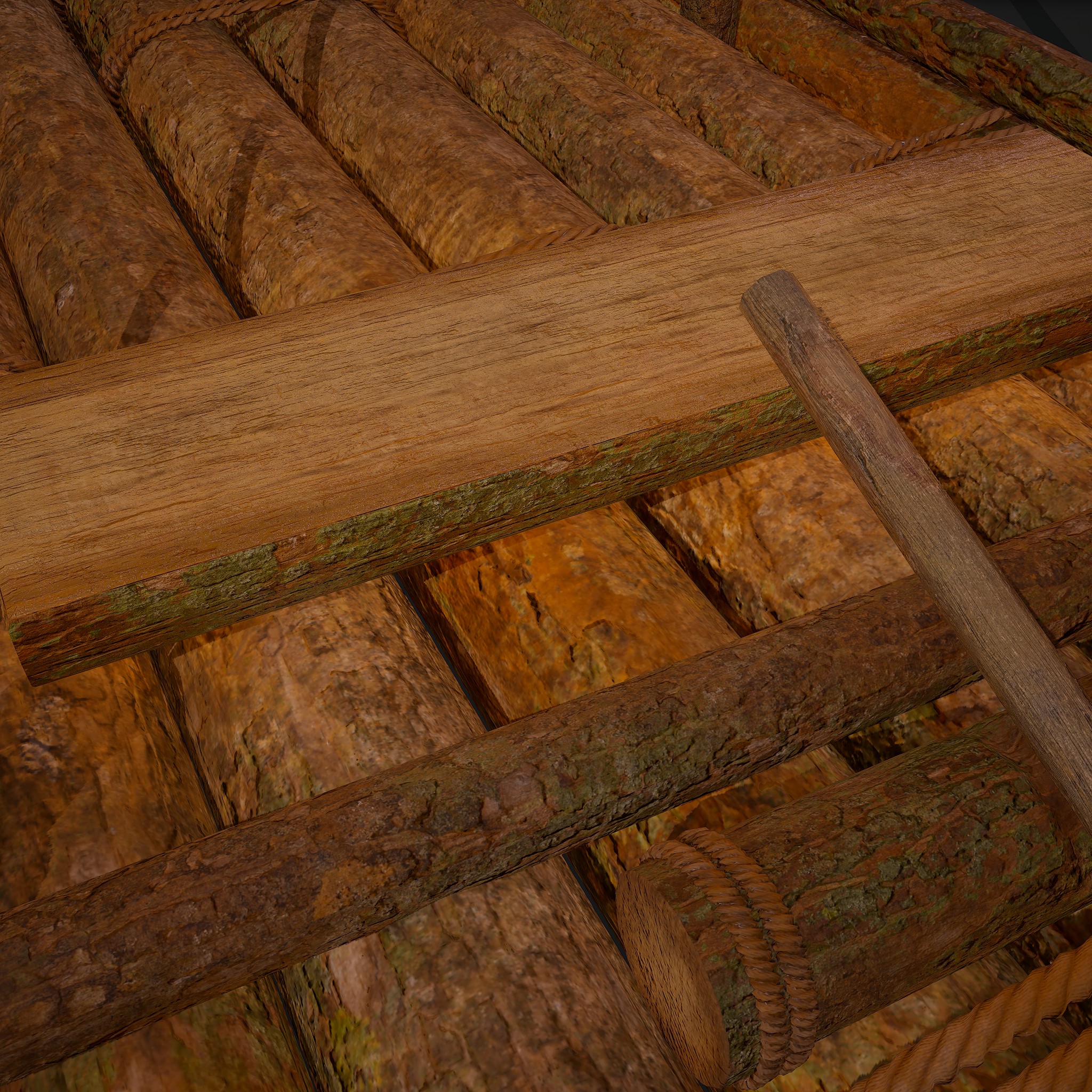 Medieval Raft - 3D Model by Get Dead Entertainment