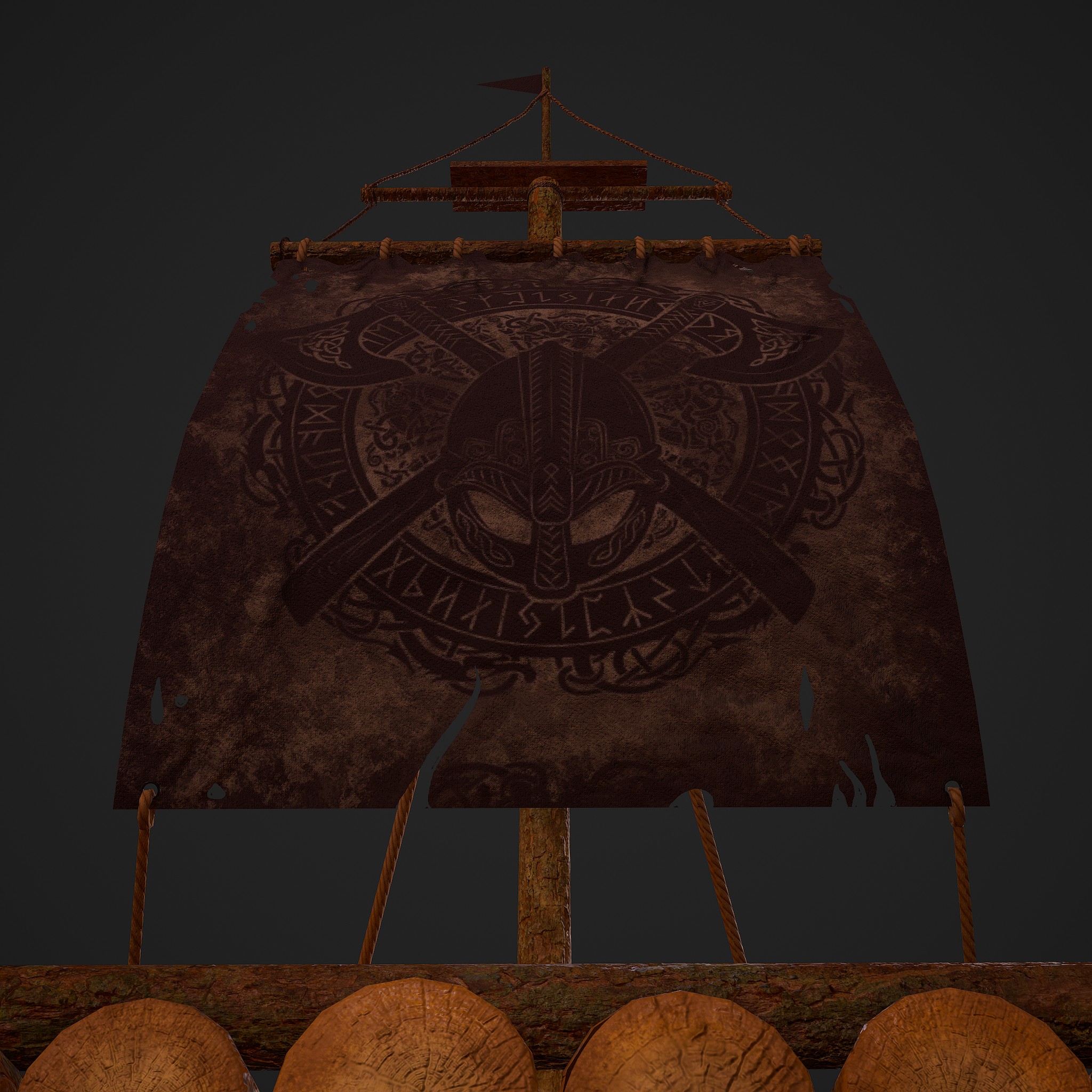 Medieval Raft - 3D Model by Get Dead Entertainment