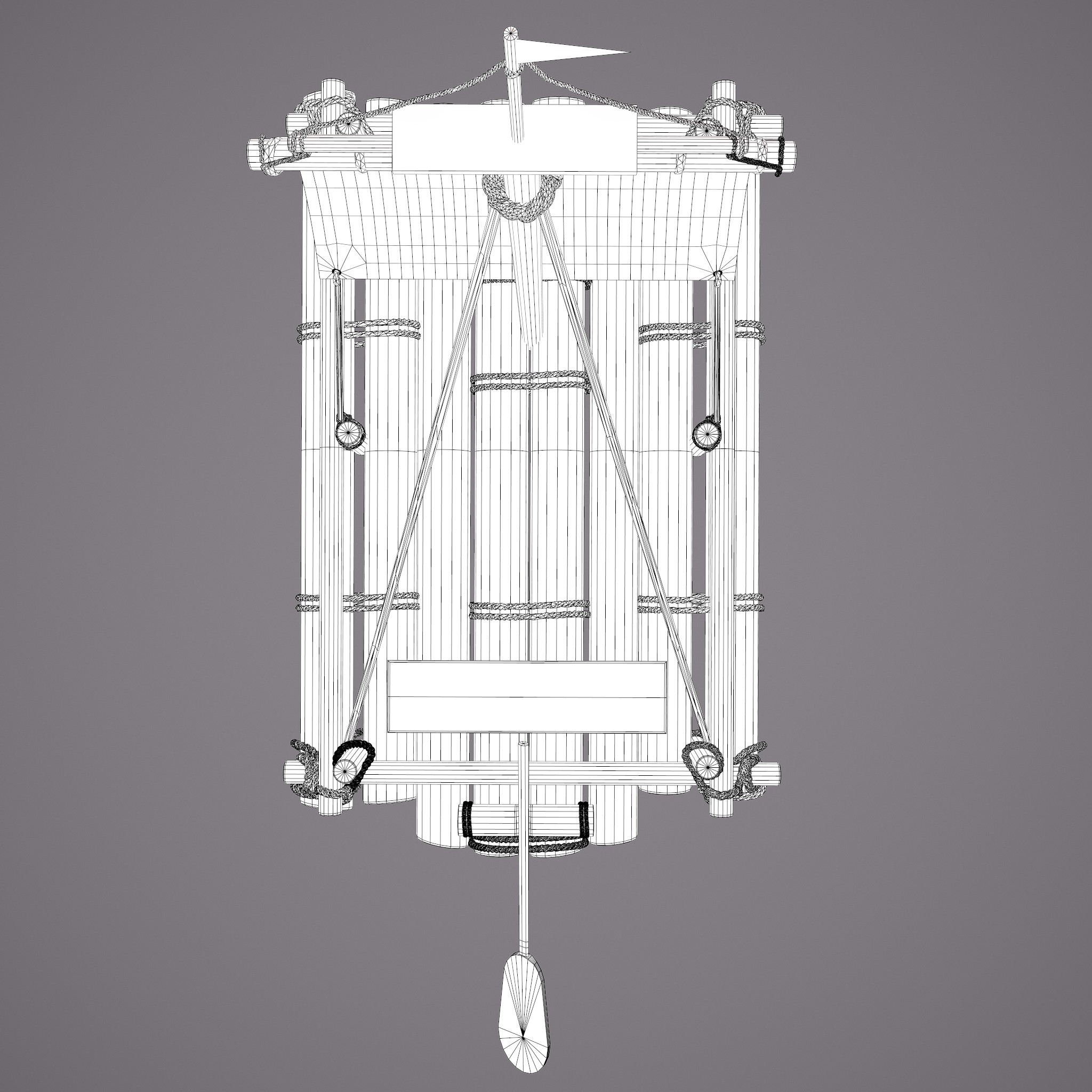 Medieval Raft - 3D Model by Get Dead Entertainment