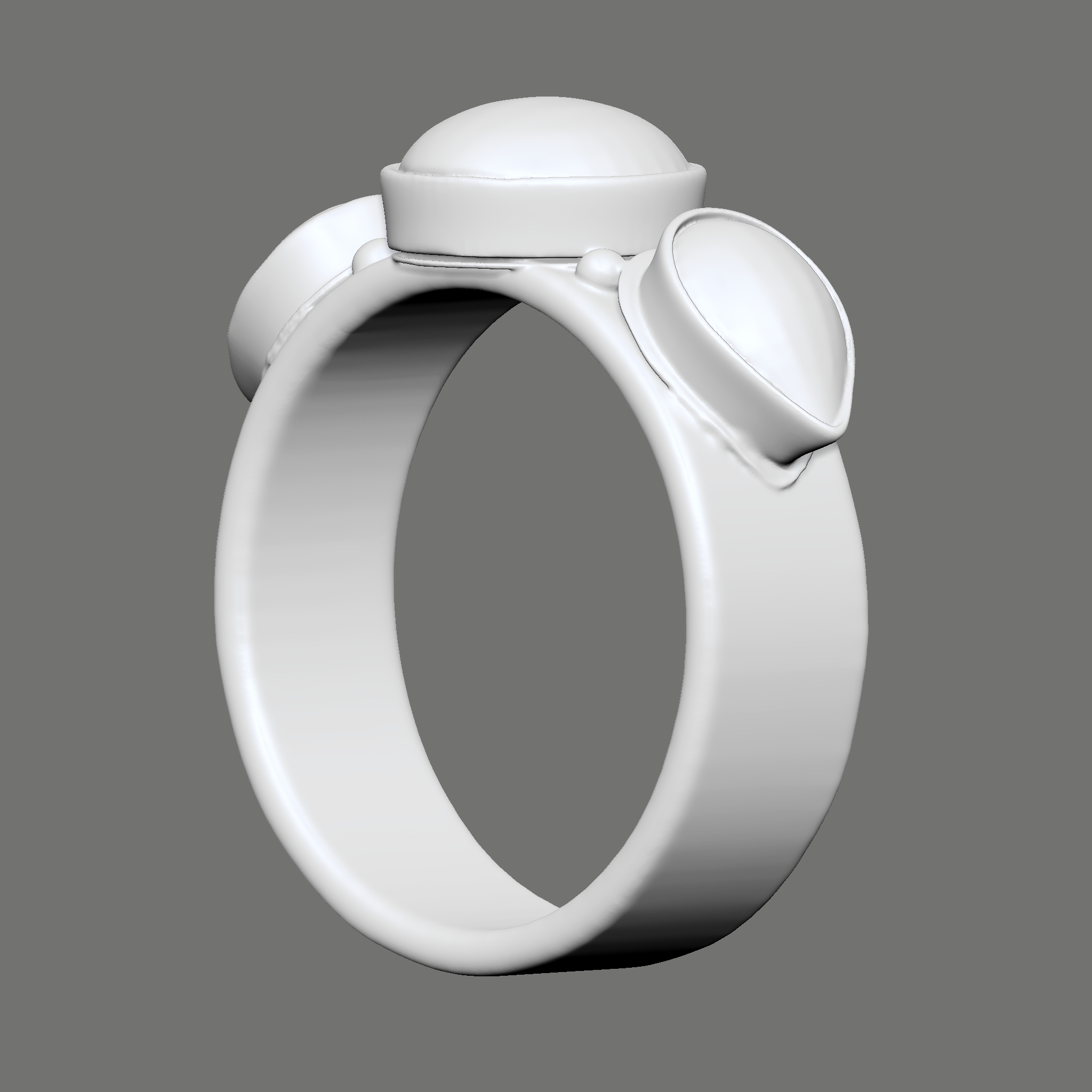 Medieval Ring - 3D Print Model by Get Dead Entertainment