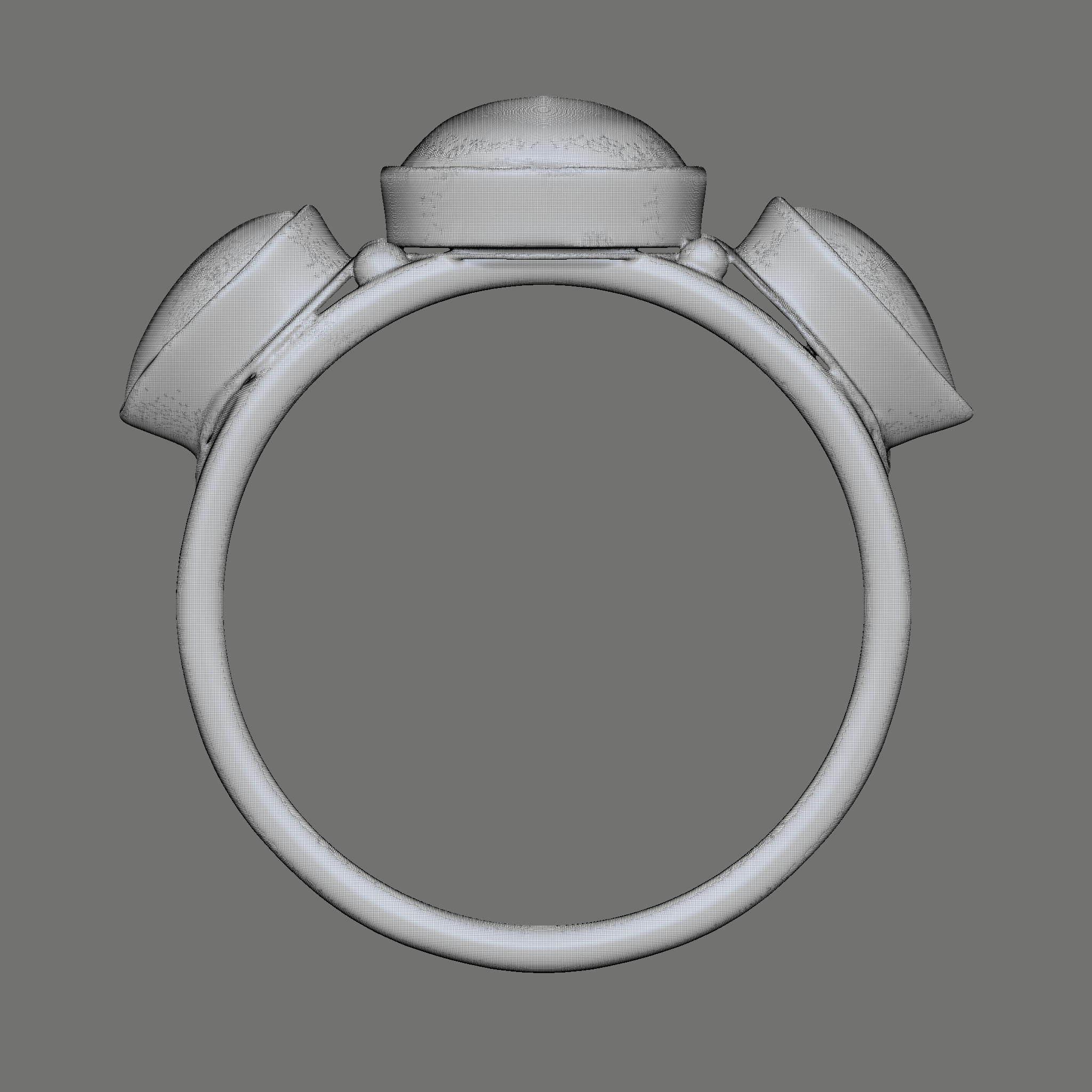 Medieval Ring - 3D Print Model by Get Dead Entertainment