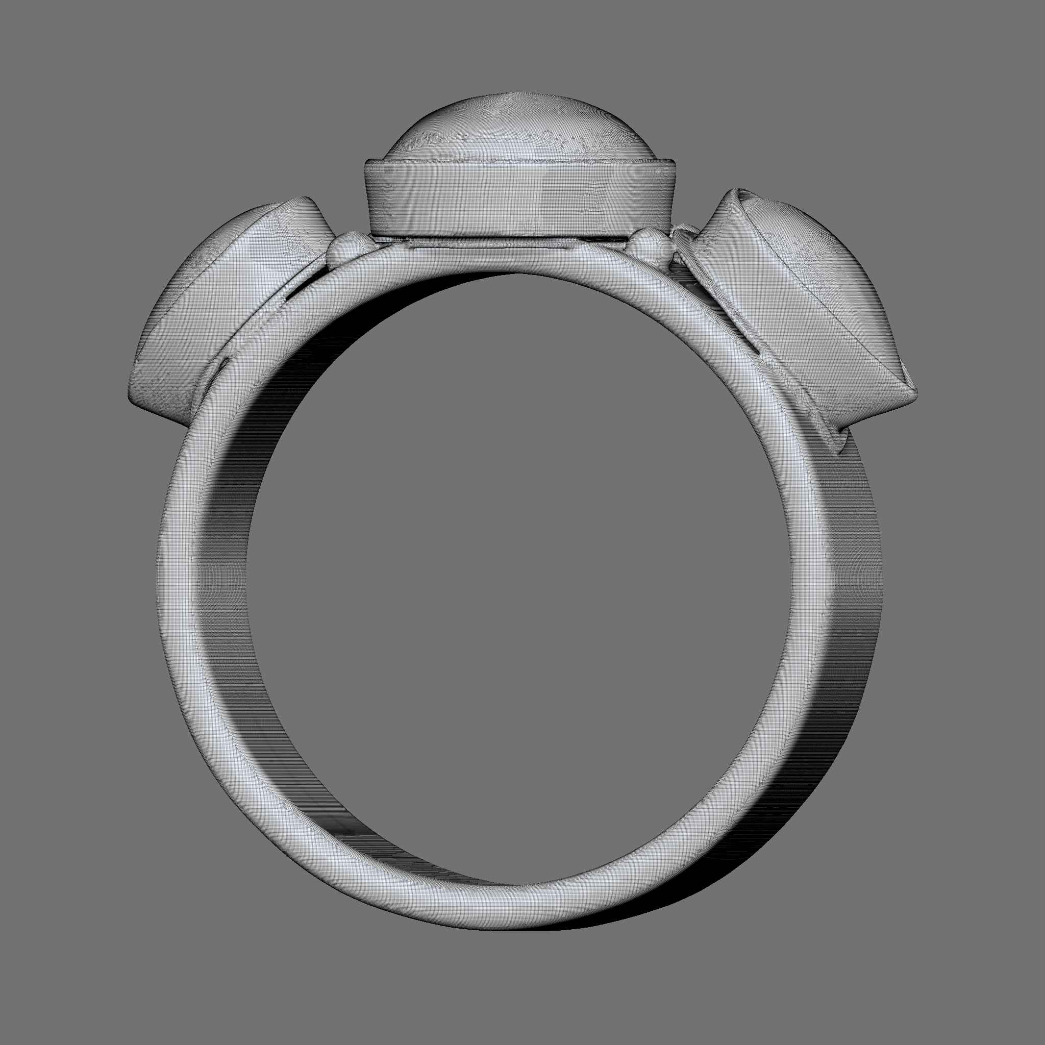 Medieval Ring - 3D Print Model by Get Dead Entertainment