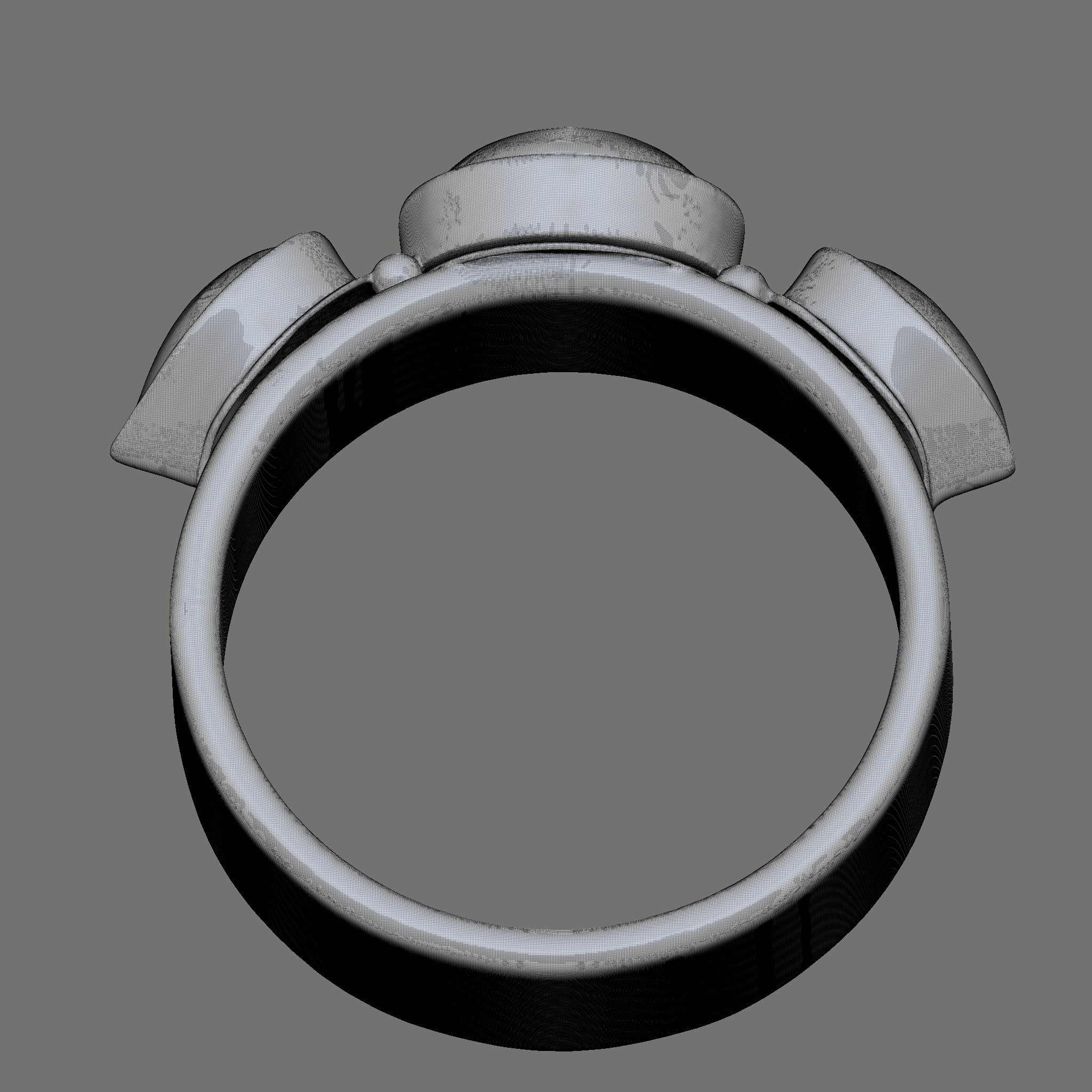 Medieval Ring - 3D Print Model by Get Dead Entertainment