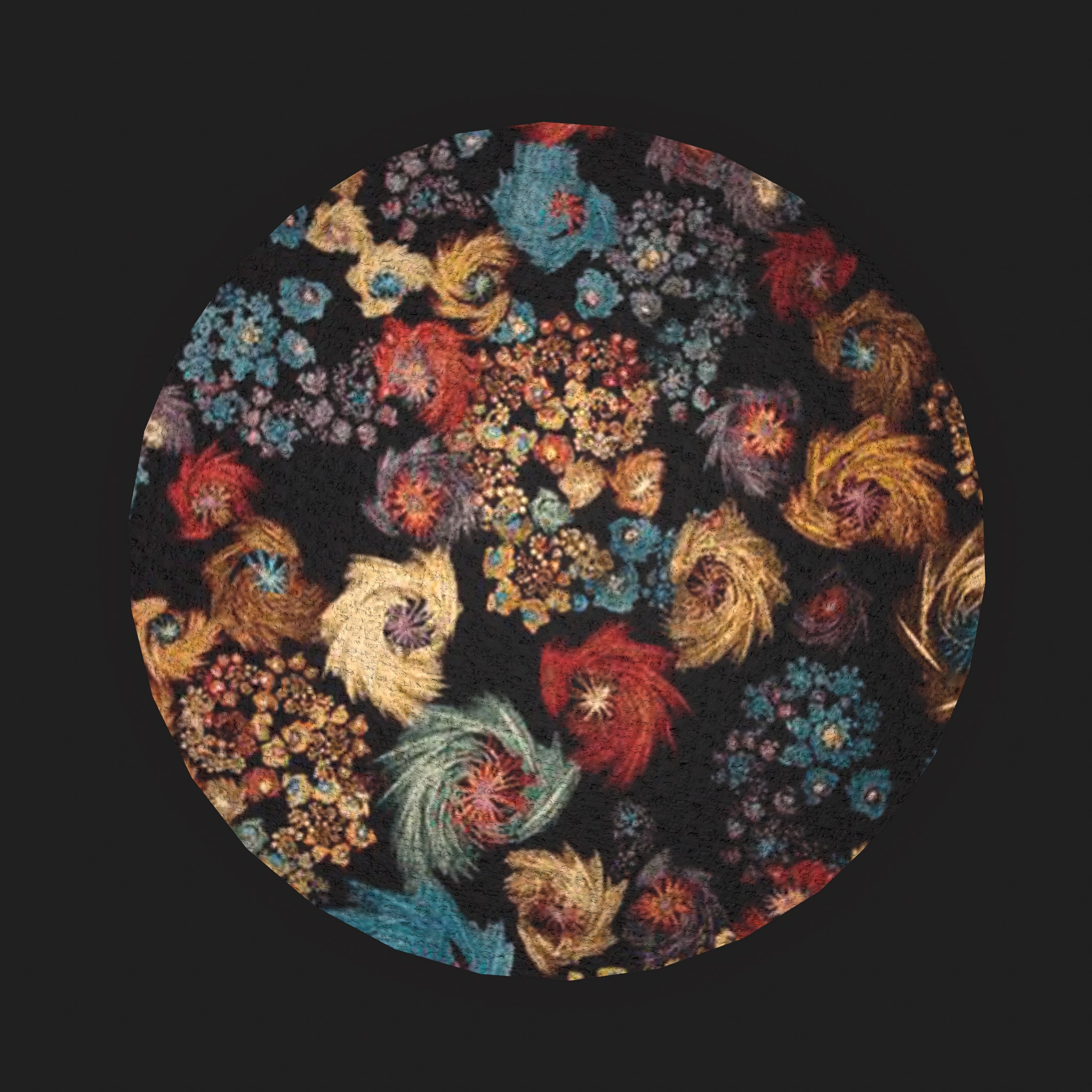 Medieval Round Tapestry Design 5 - 3D Model by Get Dead Entertainment