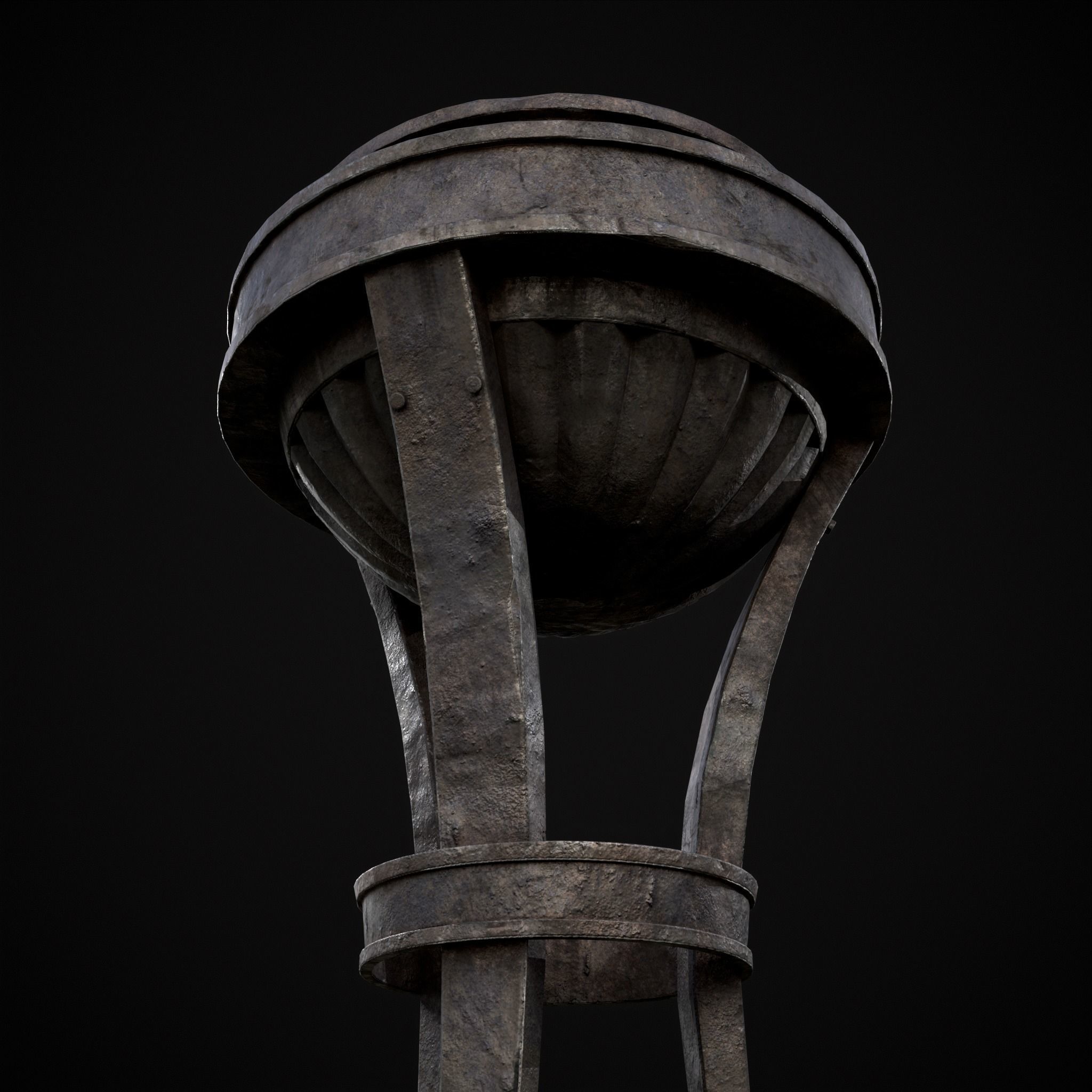 Medieval Rustic Iron Brazier - 3D Model by Get Dead Entertainment