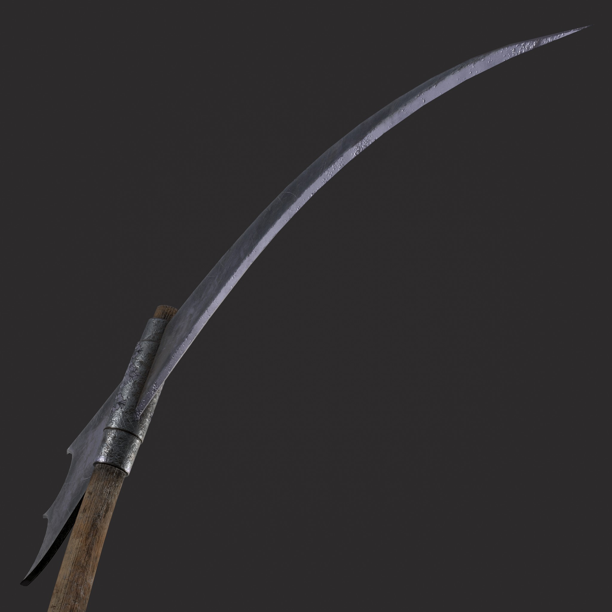 Medieval Scythe - 3D Model by Get Dead Entertainment