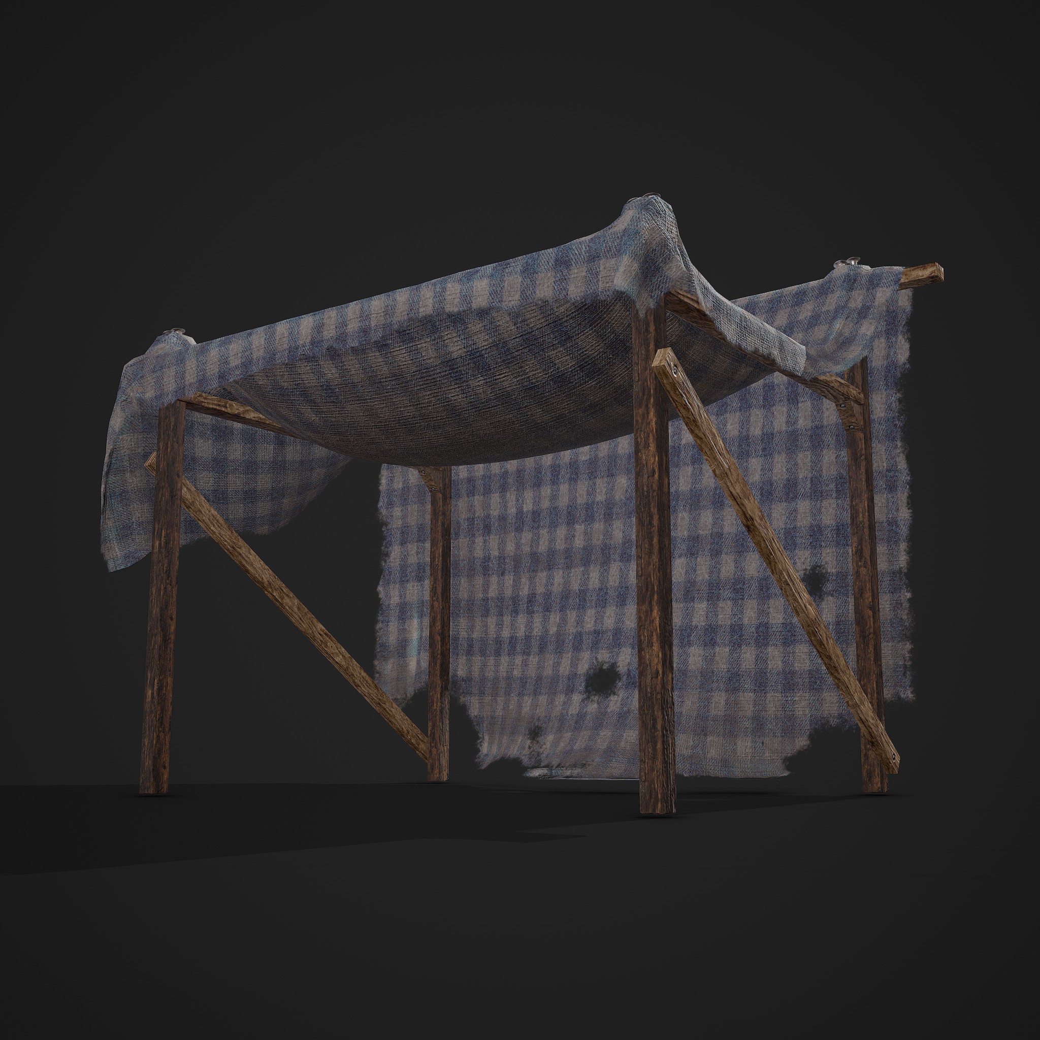 Medieval Shop Tent - 3D Model by Get Dead Entertainment