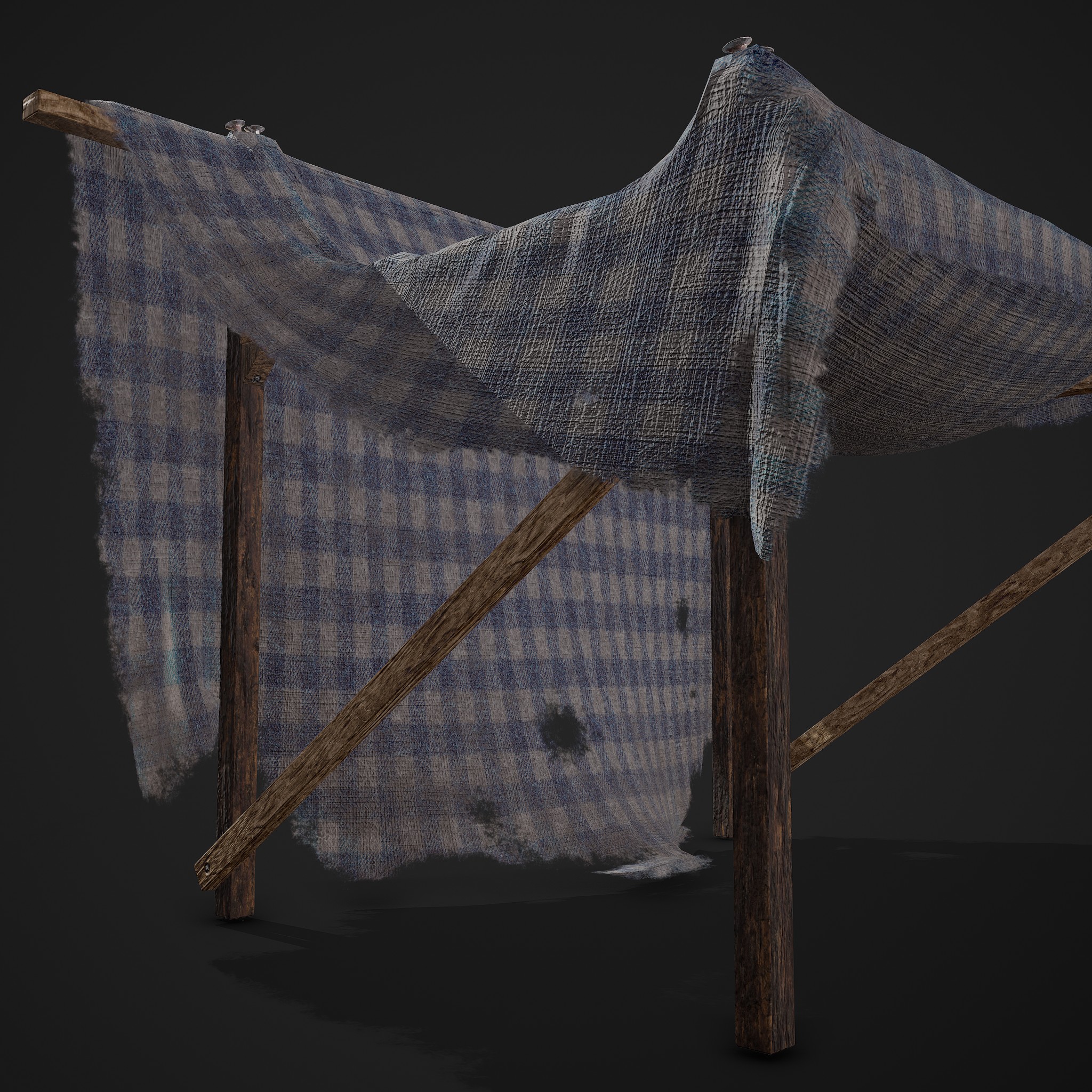 Medieval Shop Tent - 3D Model by Get Dead Entertainment