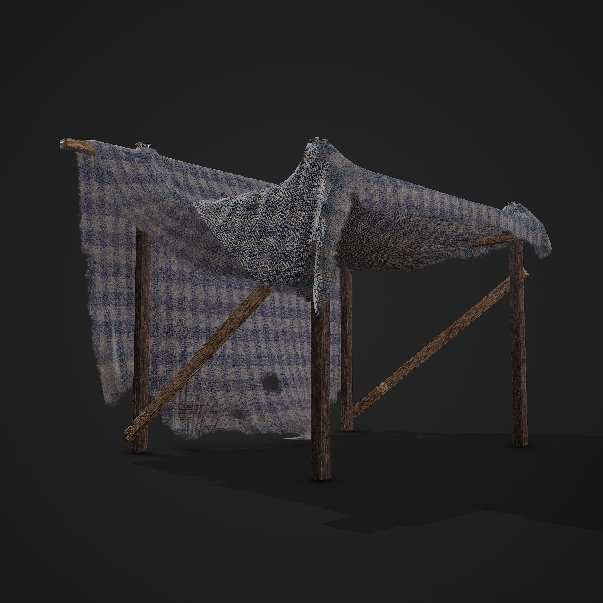 Medieval Shop Tent - 3D Model by Get Dead Entertainment