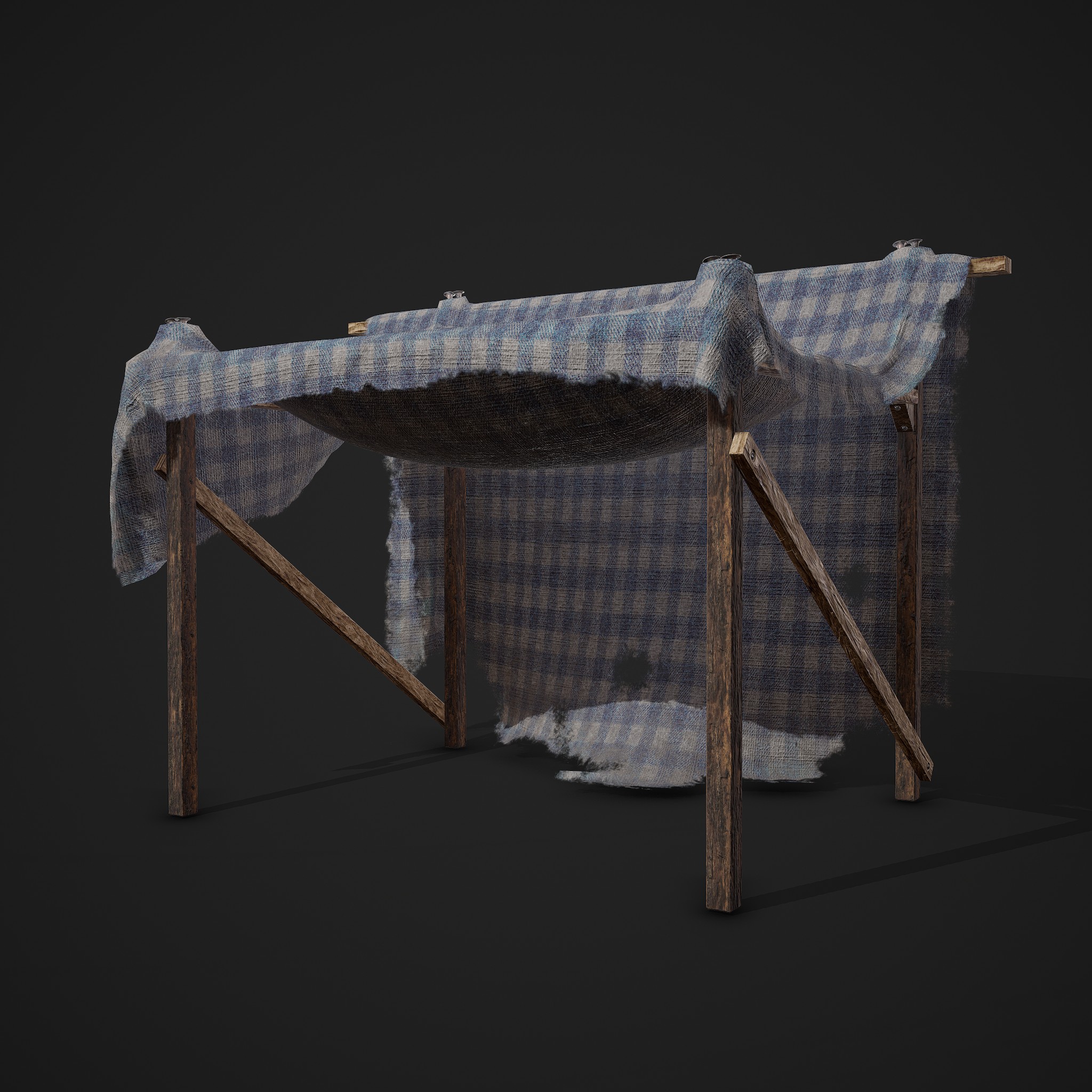 Medieval Shop Tent - 3D Model by Get Dead Entertainment