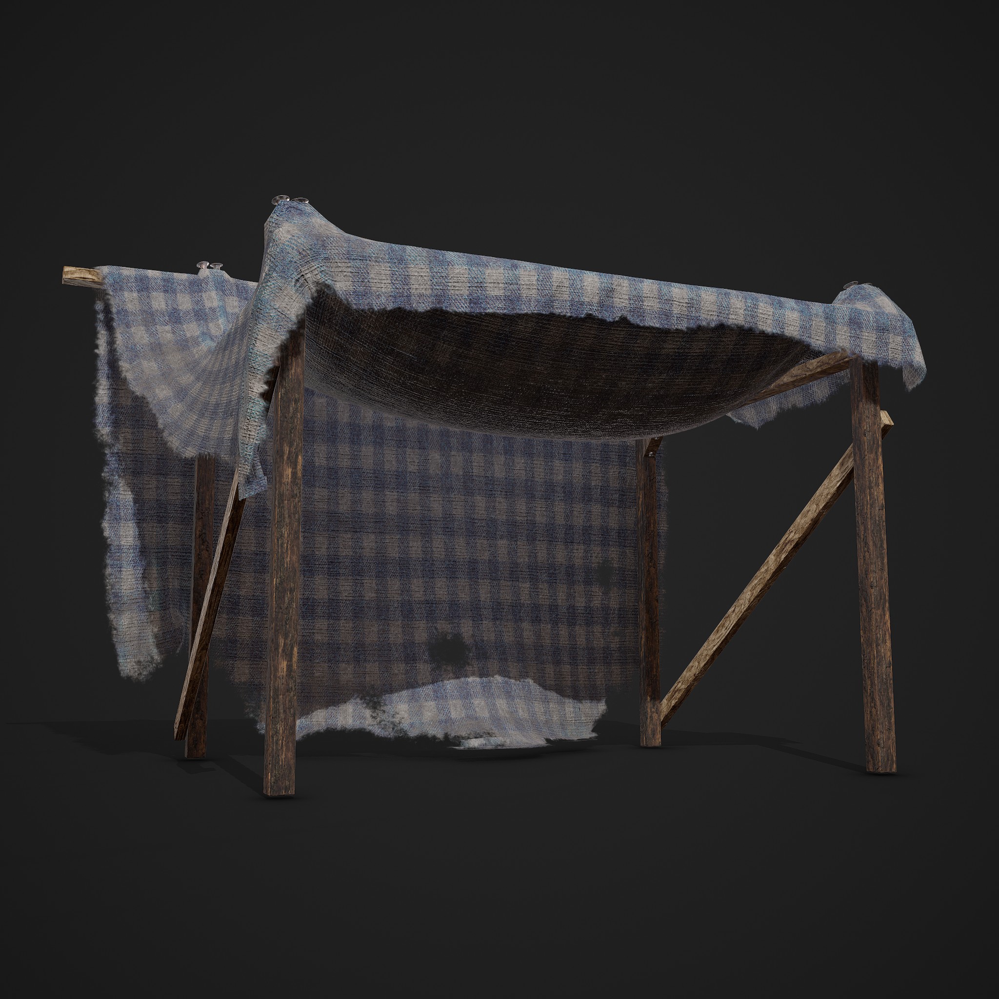 Medieval Shop Tent - 3D Model by Get Dead Entertainment