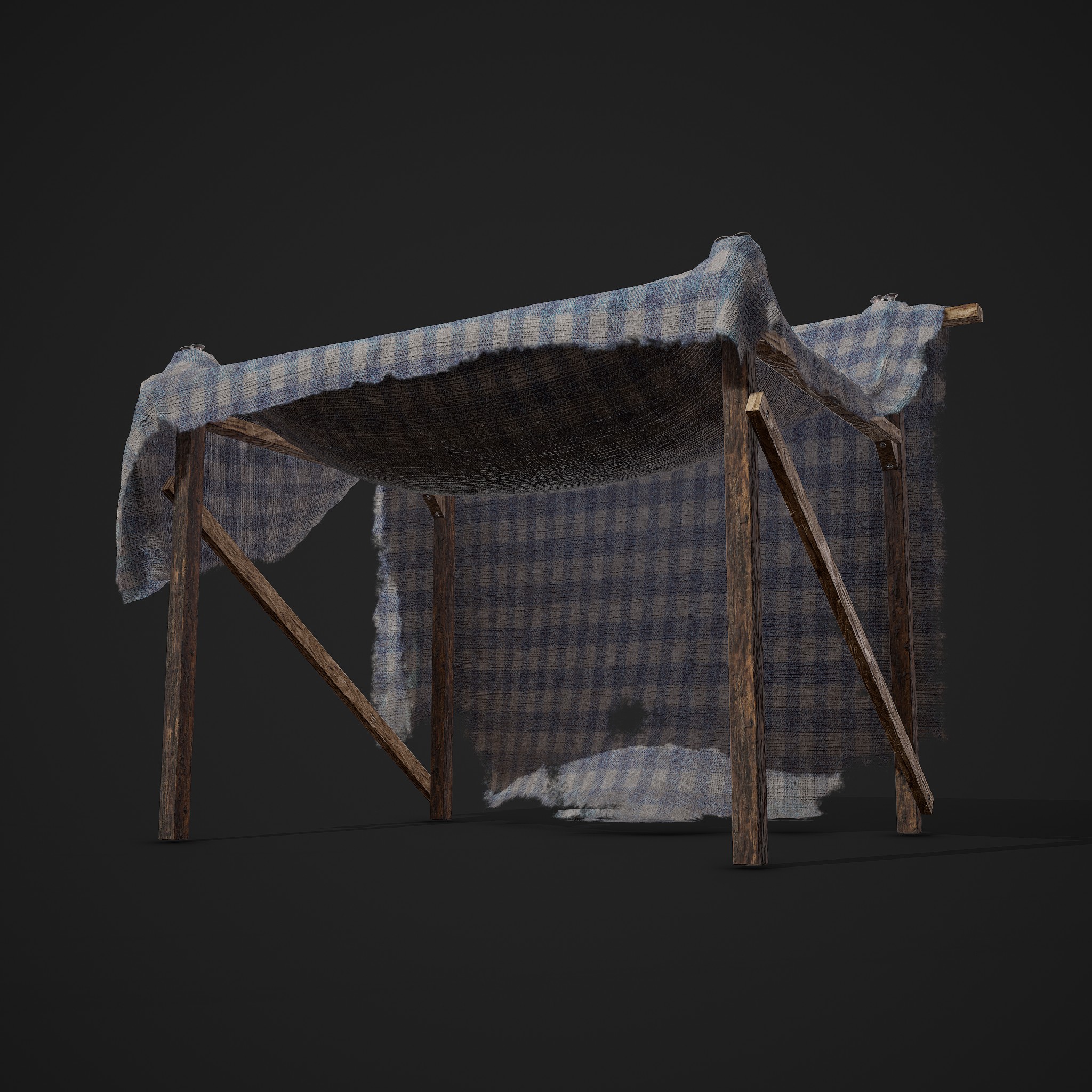 Medieval Shop Tent - 3D Model by Get Dead Entertainment