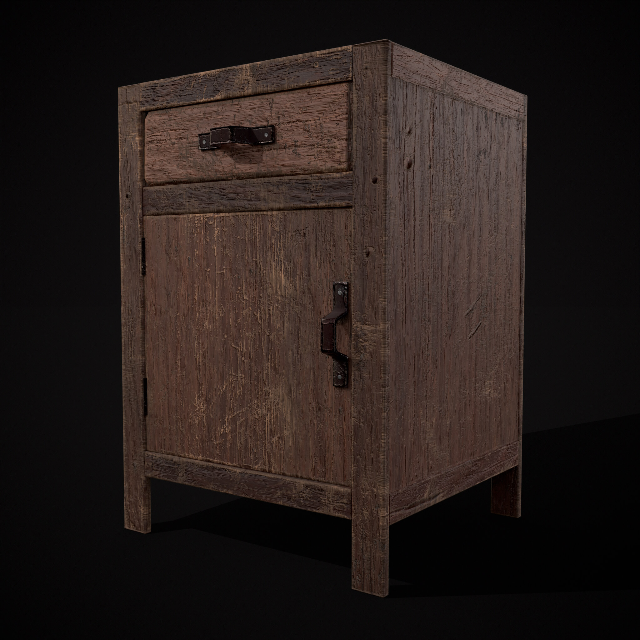 Medieval Side Table - 3D Model by Get Dead Entertainment