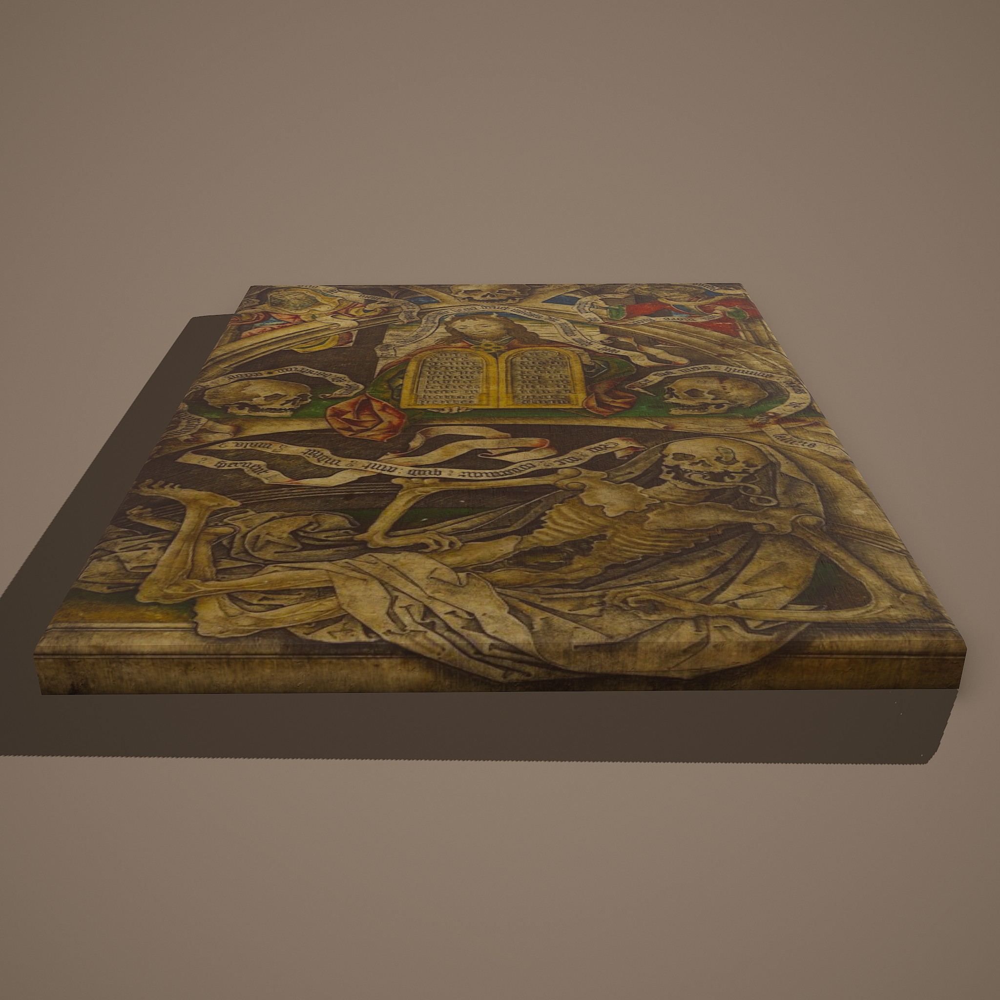 Medieval Skulls Painting - 3D Model by Get Dead Entertainment