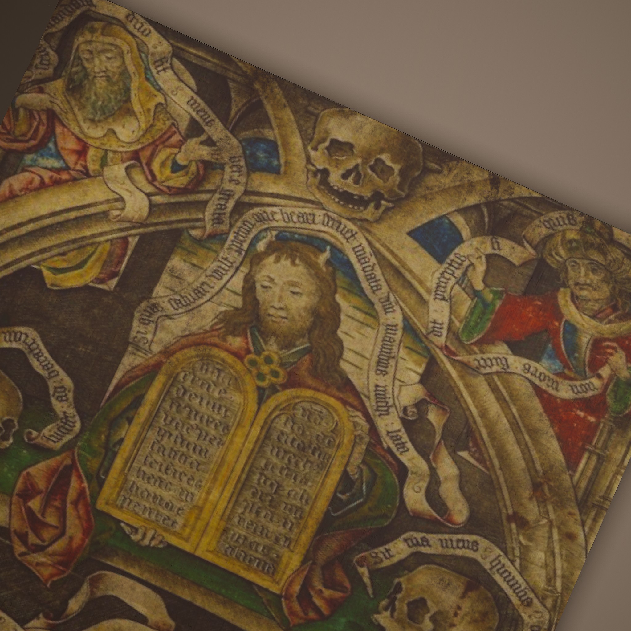 Medieval Skulls Painting - 3D Model by Get Dead Entertainment