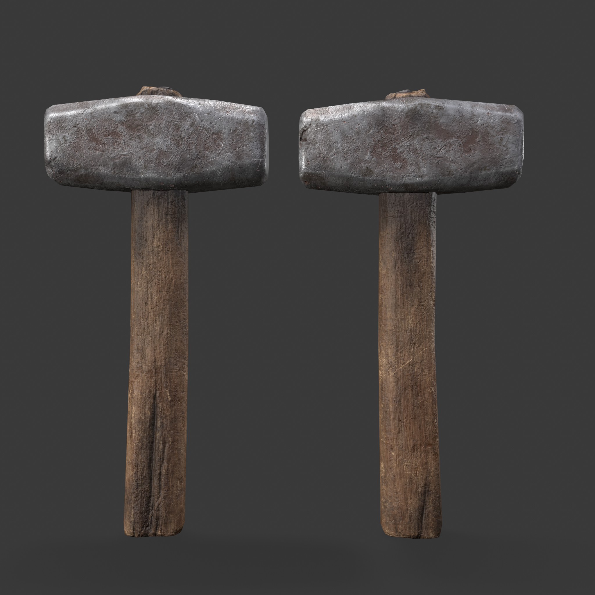 Medieval Sledgehammer - 3D Model by Get Dead Entertainment