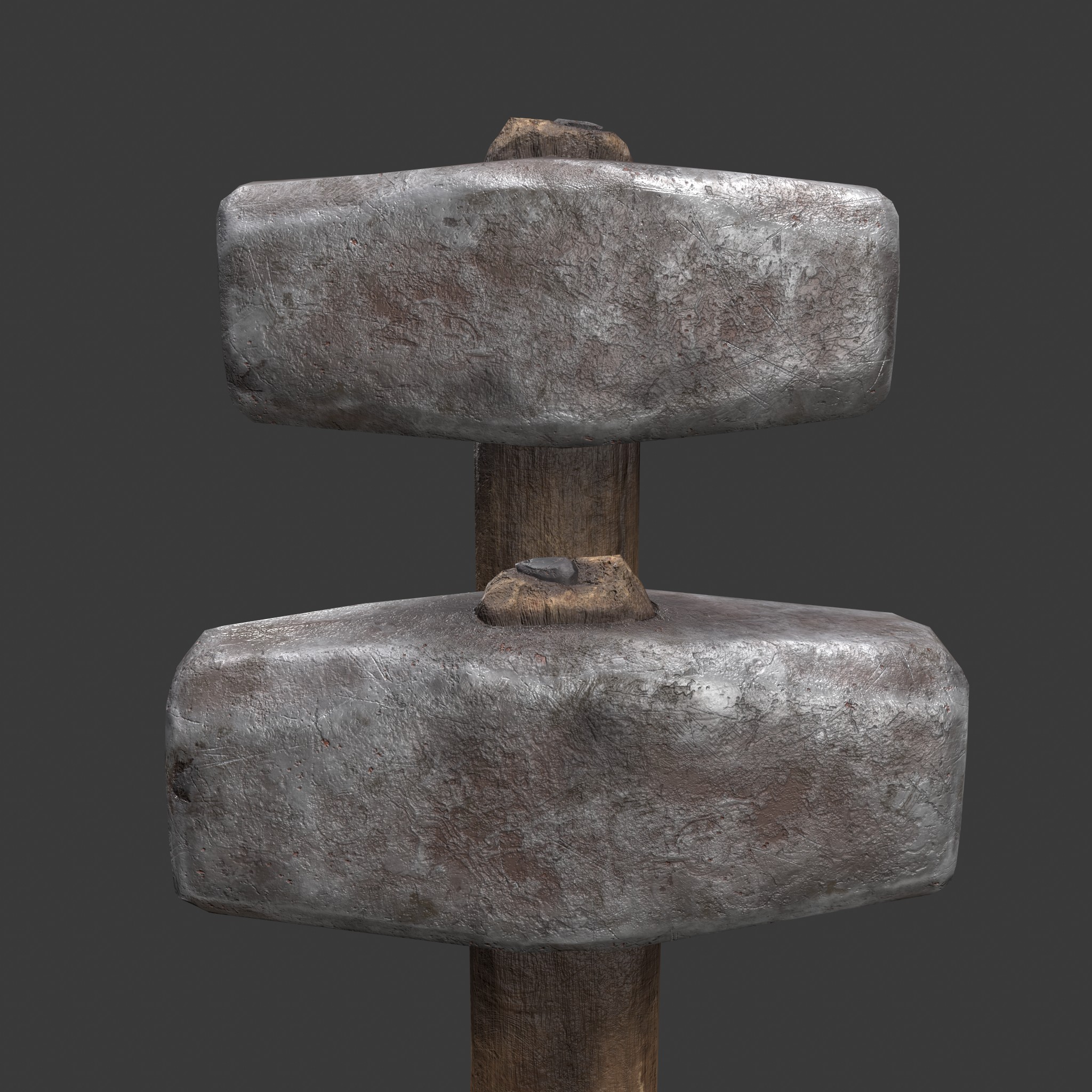 Medieval Sledgehammer - 3D Model by Get Dead Entertainment