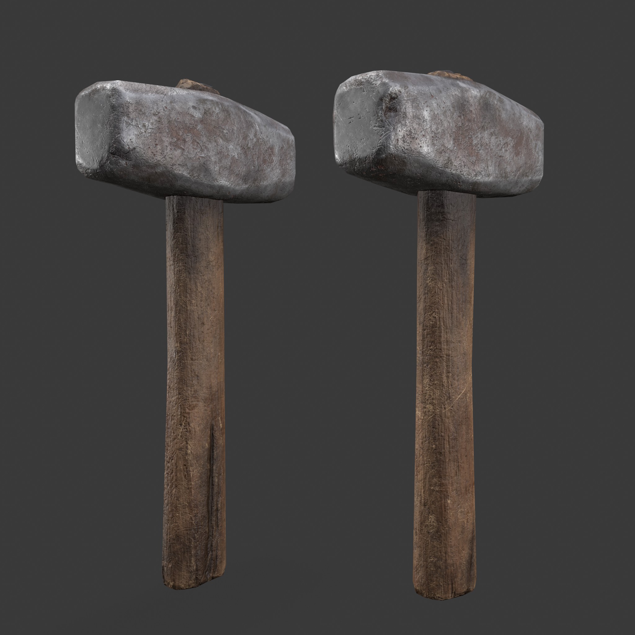 Medieval Sledgehammer - 3D Model by Get Dead Entertainment