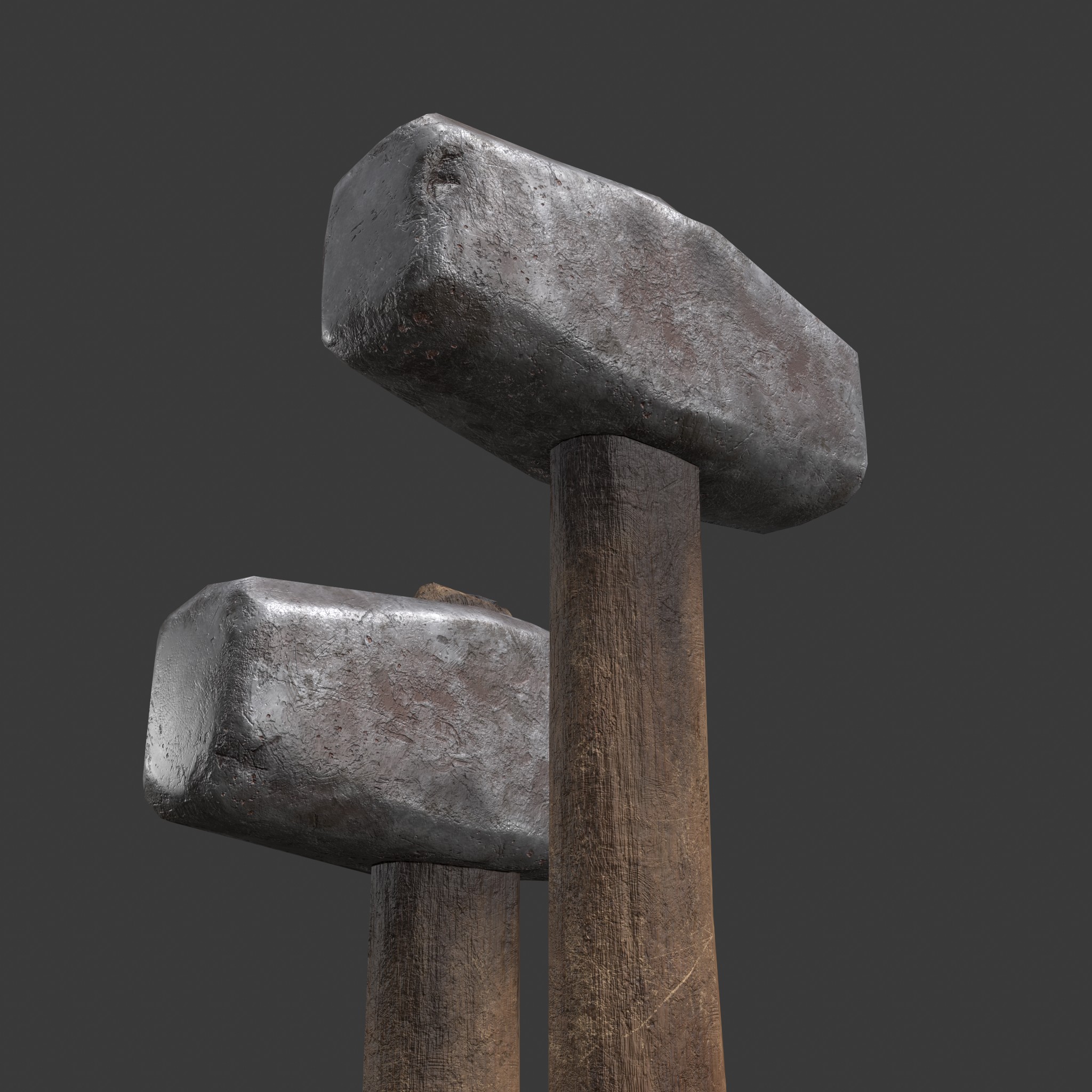 Medieval Sledgehammer - 3D Model by Get Dead Entertainment