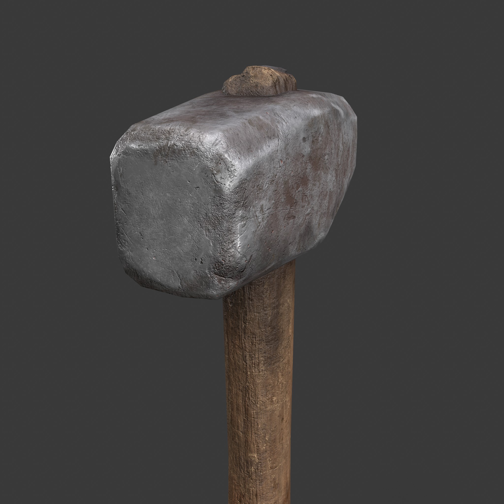 Medieval Sledgehammer - 3D Model by Get Dead Entertainment
