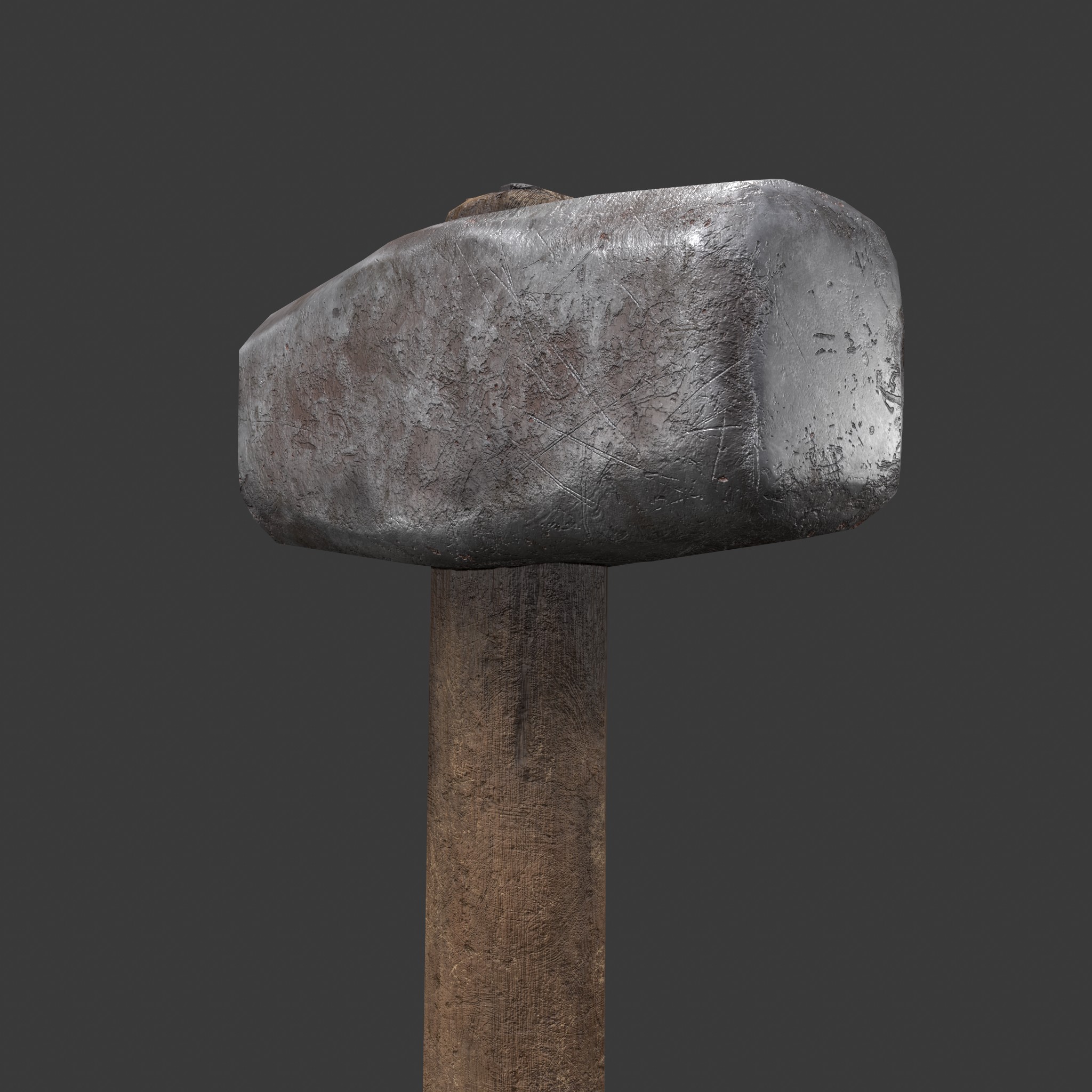 Medieval Sledgehammer - 3D Model by Get Dead Entertainment