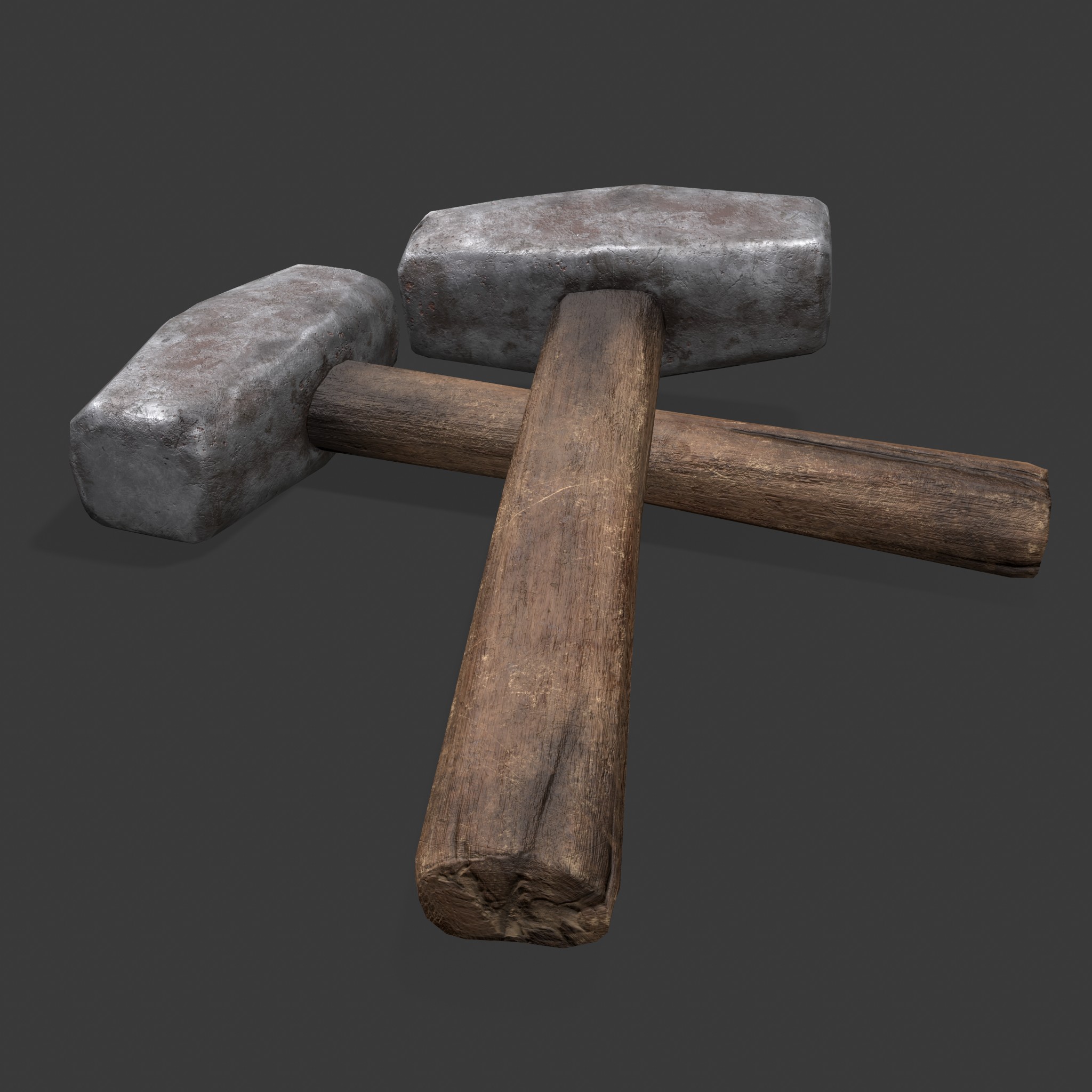 Medieval Sledgehammer - 3D Model by Get Dead Entertainment