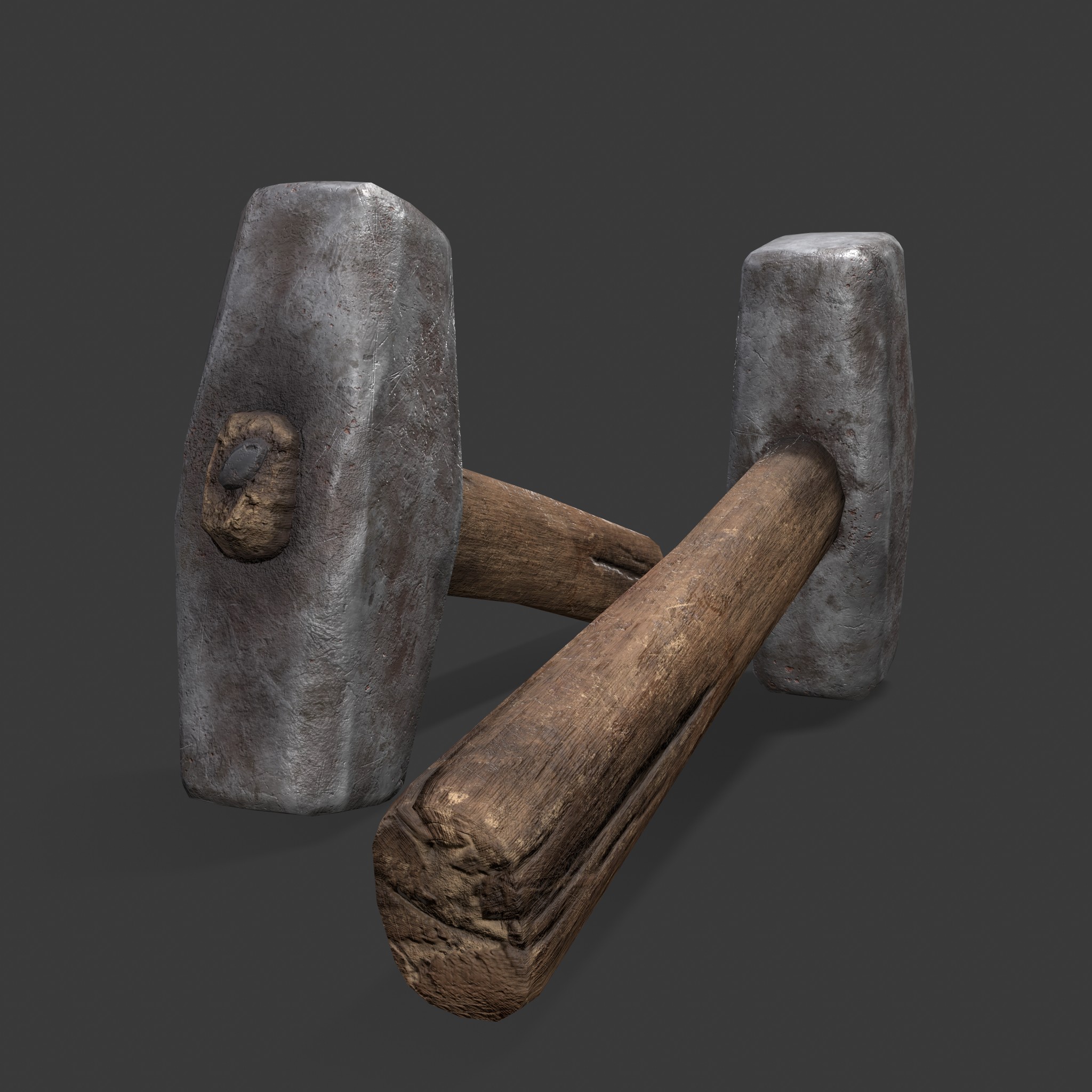 Medieval Sledgehammer - 3D Model by Get Dead Entertainment
