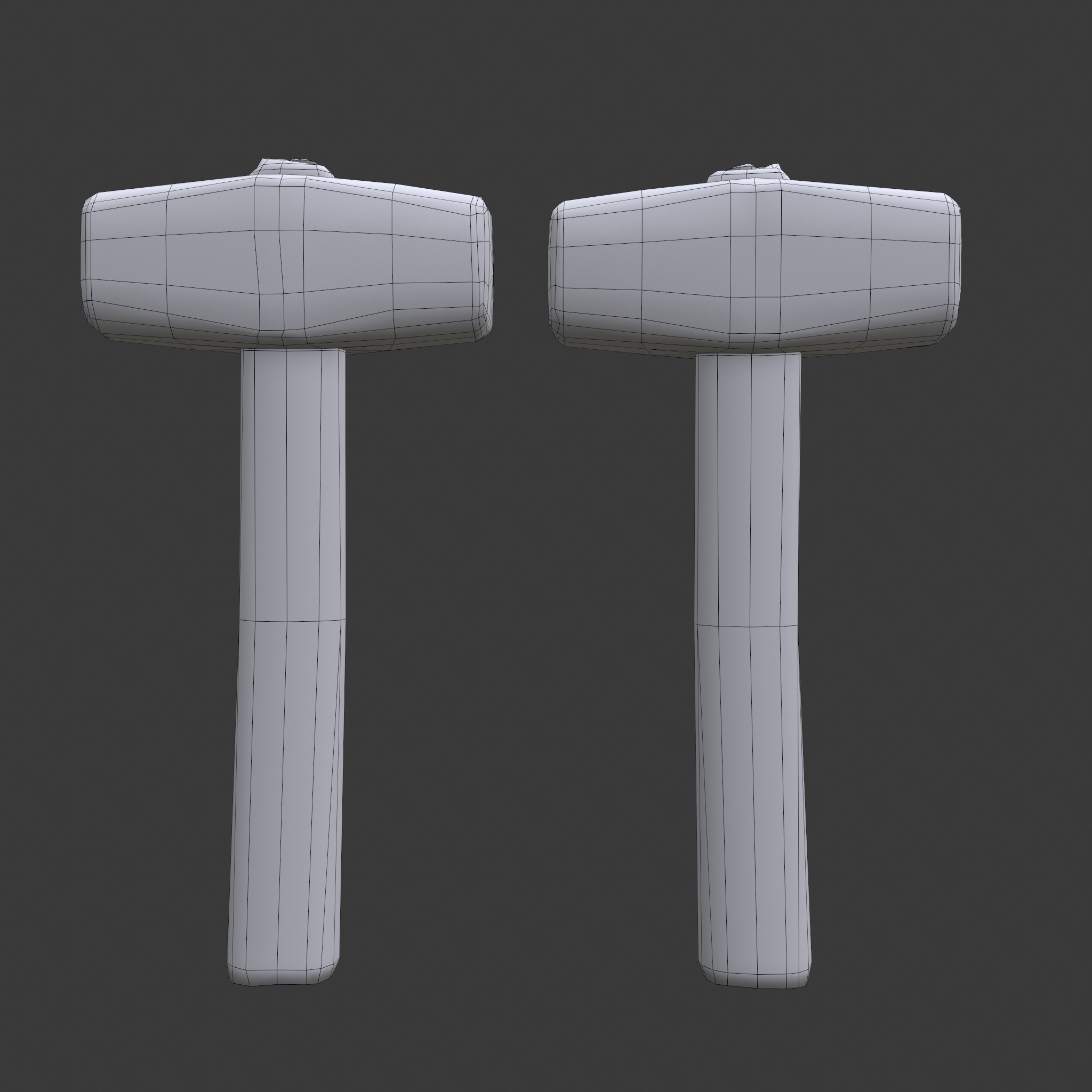 Medieval Sledgehammer - 3D Model by Get Dead Entertainment