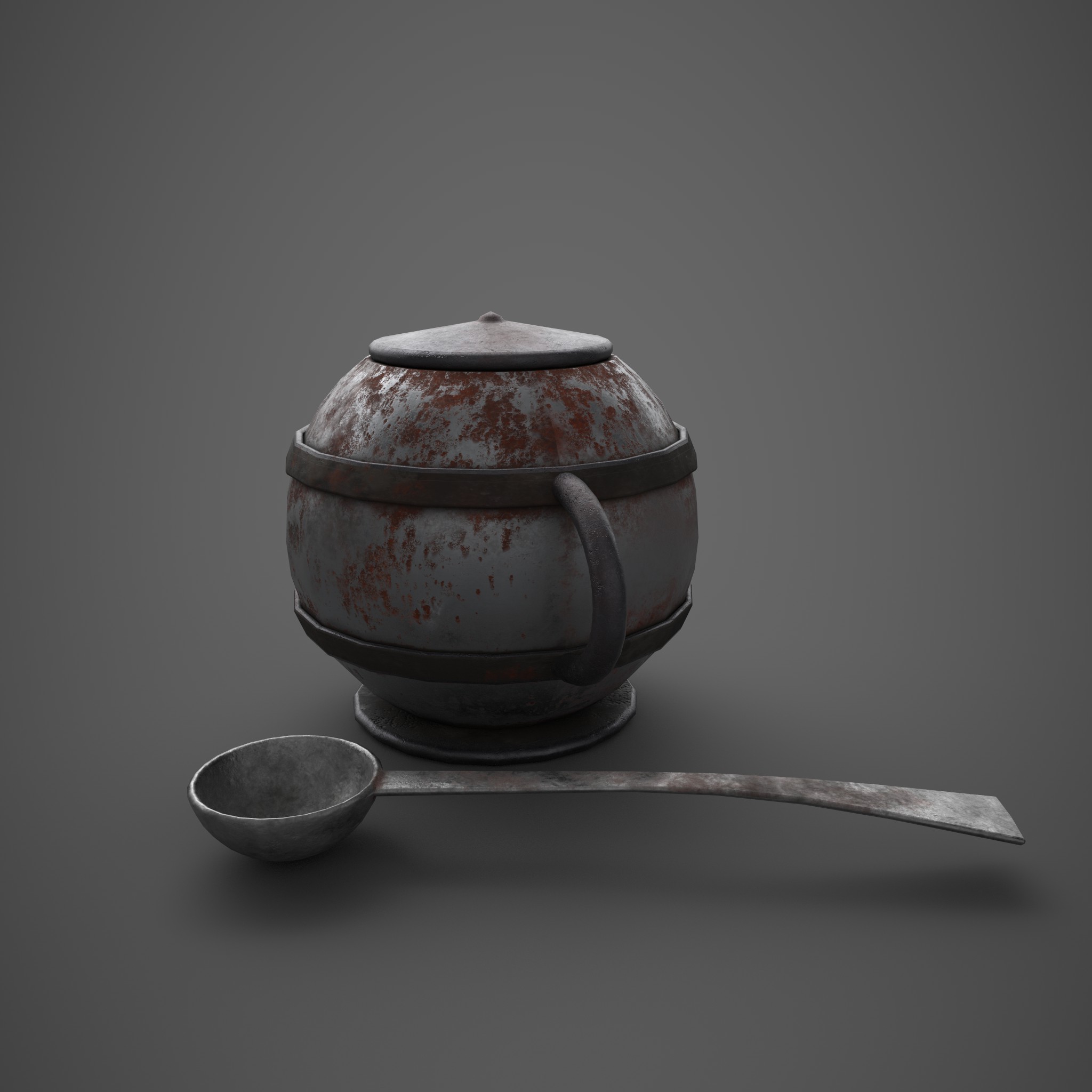 Medieval Soup Pot - Free 3D Model by Get Dead Entertainment