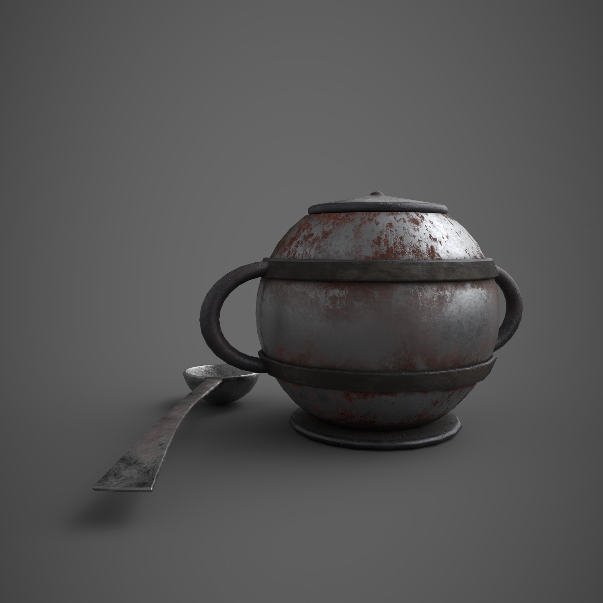 Medieval Soup Pot - Free 3D Model by Get Dead Entertainment