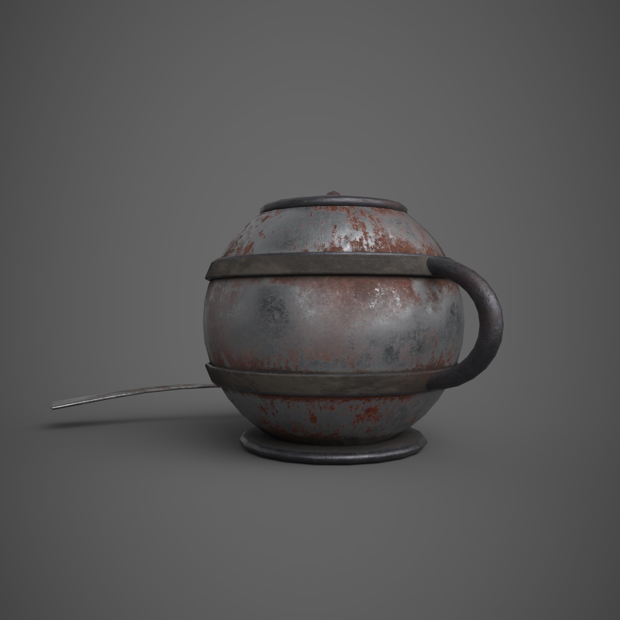 Medieval Soup Pot - Free 3D Model by Get Dead Entertainment