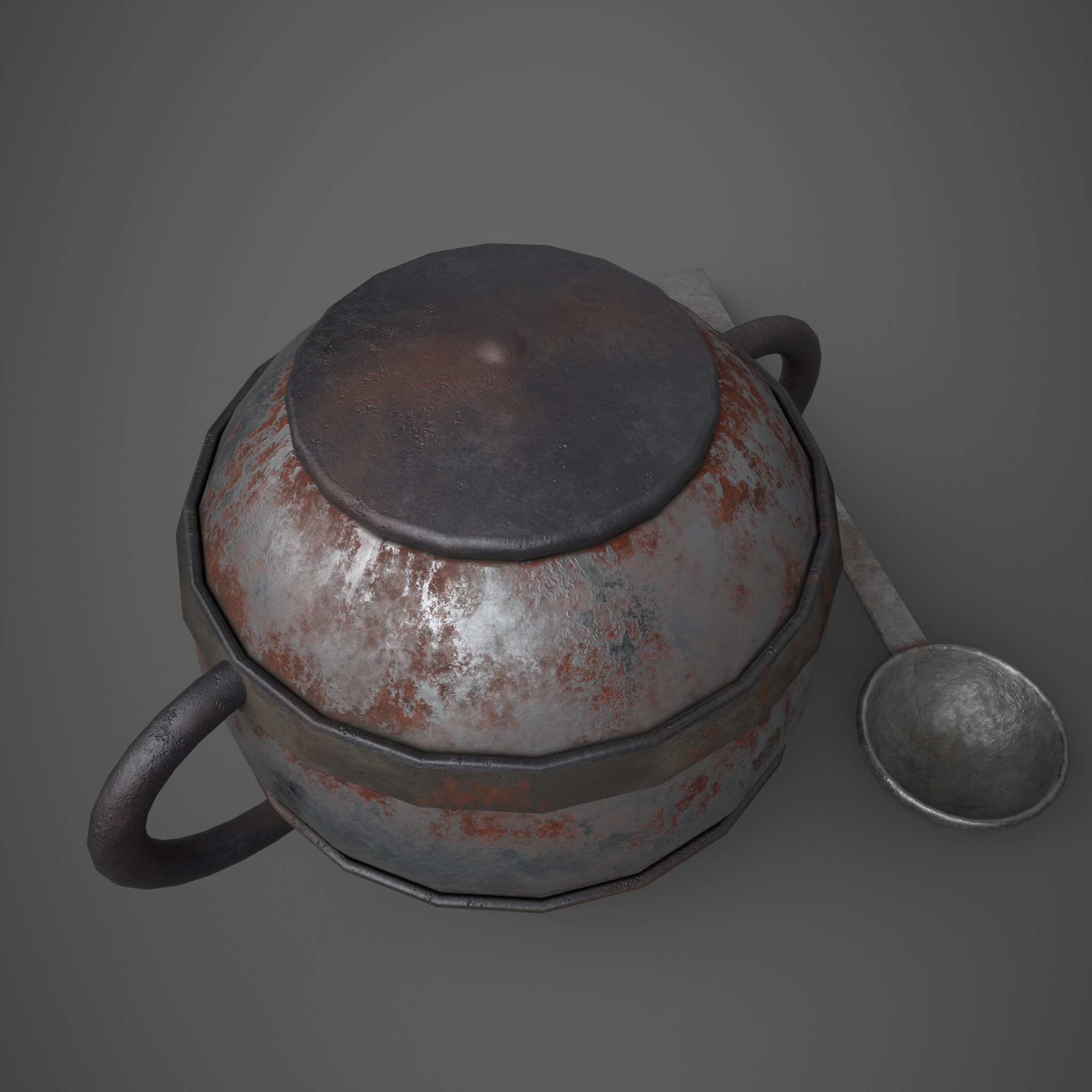 Medieval Soup Pot - Free 3D Model by Get Dead Entertainment