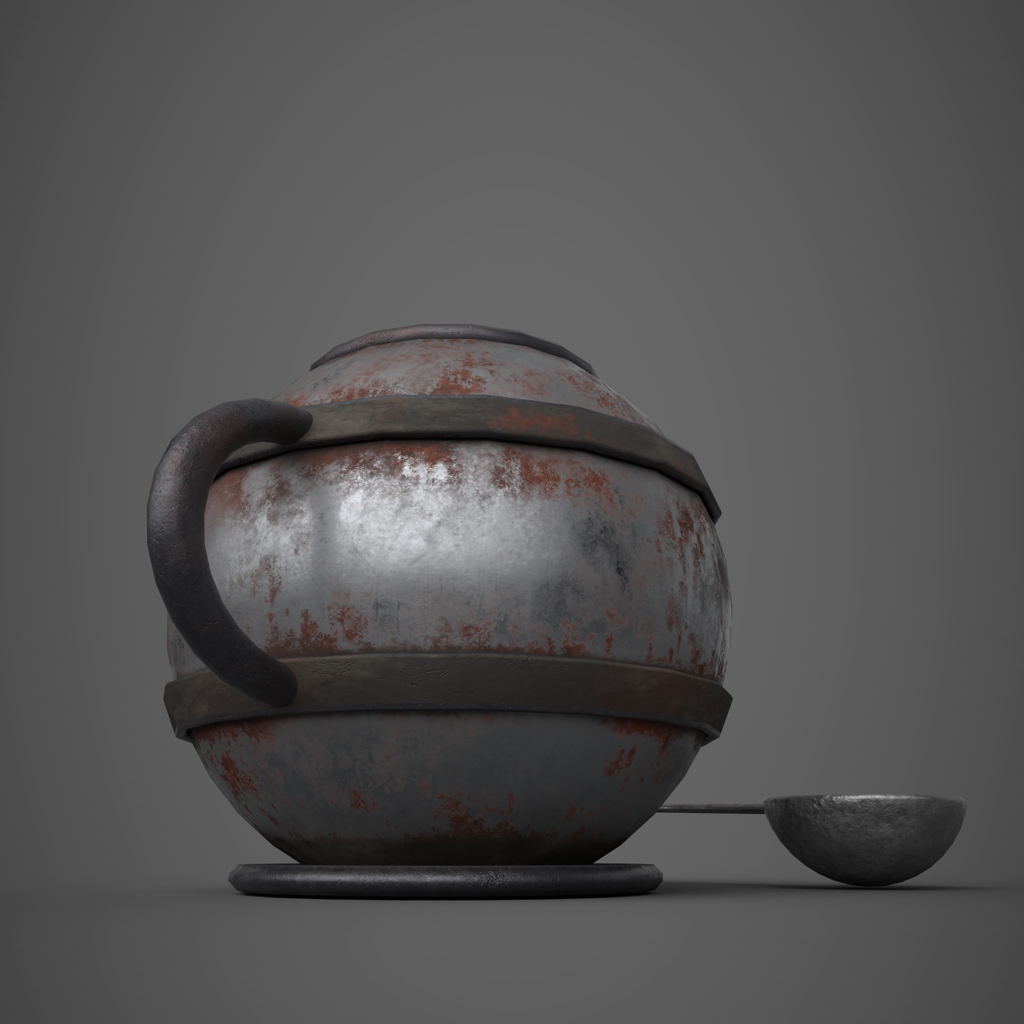 Medieval Soup Pot - Free 3D Model by Get Dead Entertainment