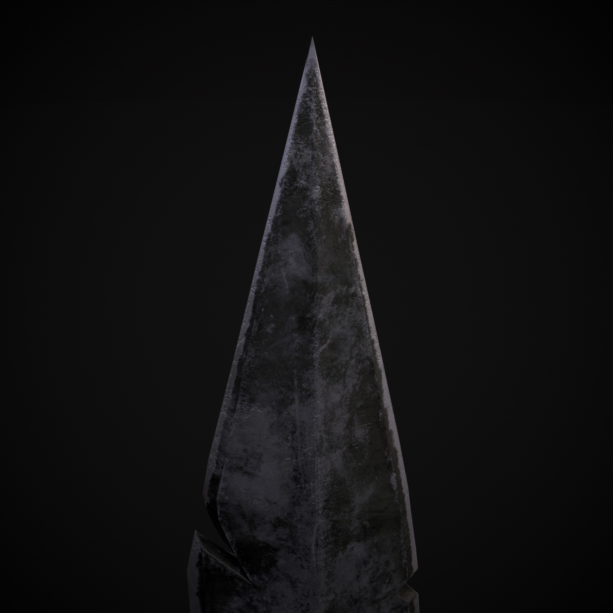 Medieval Spear Point Throwing Knife - 3D Model by Get Dead Entertainment