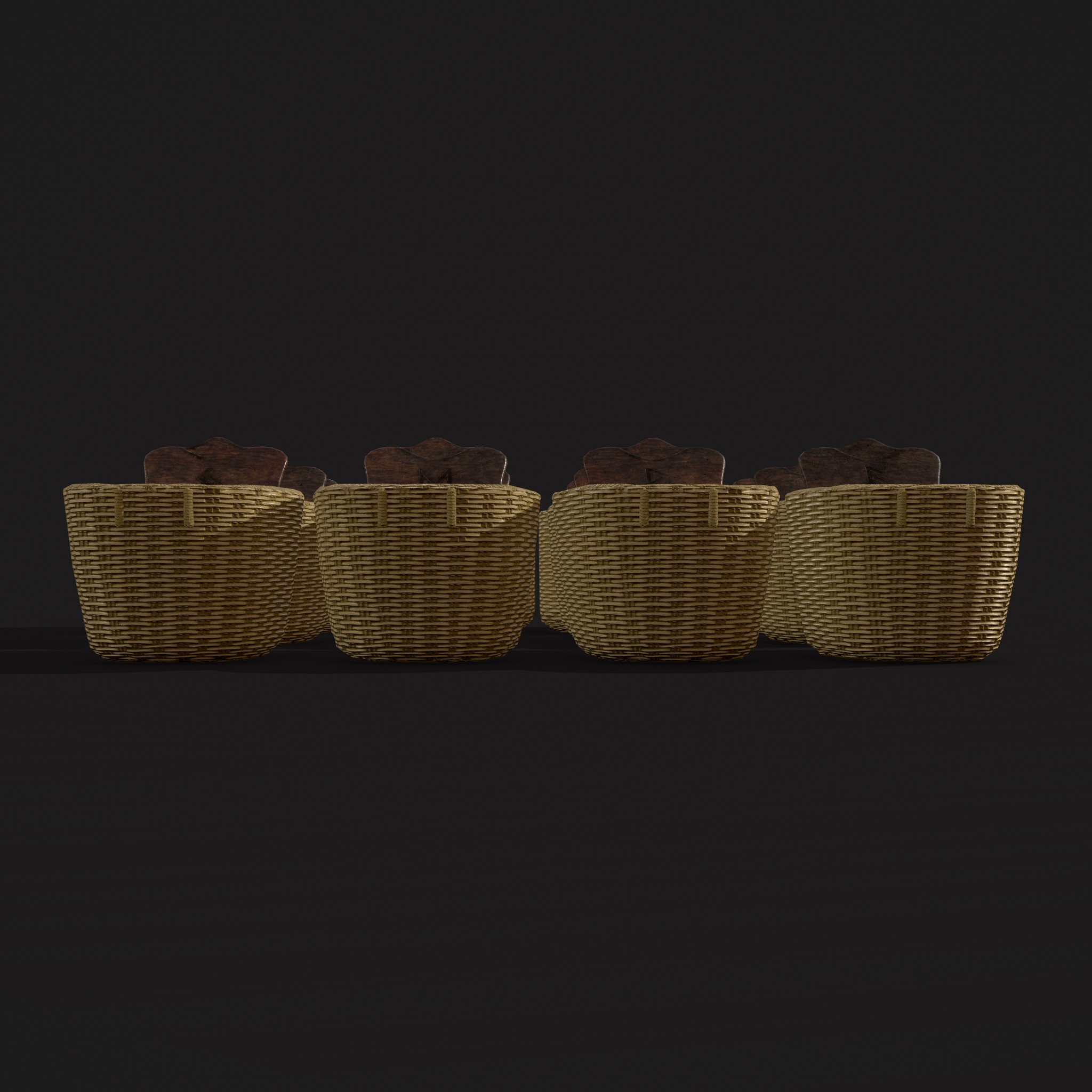 Medieval Spice Baskets - 3D Model by Get Dead Entertainment