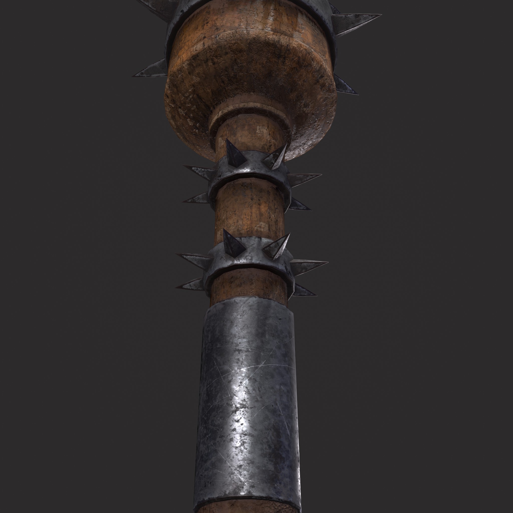 Medieval Spiked Mace - 3D Model by Get Dead Entertainment