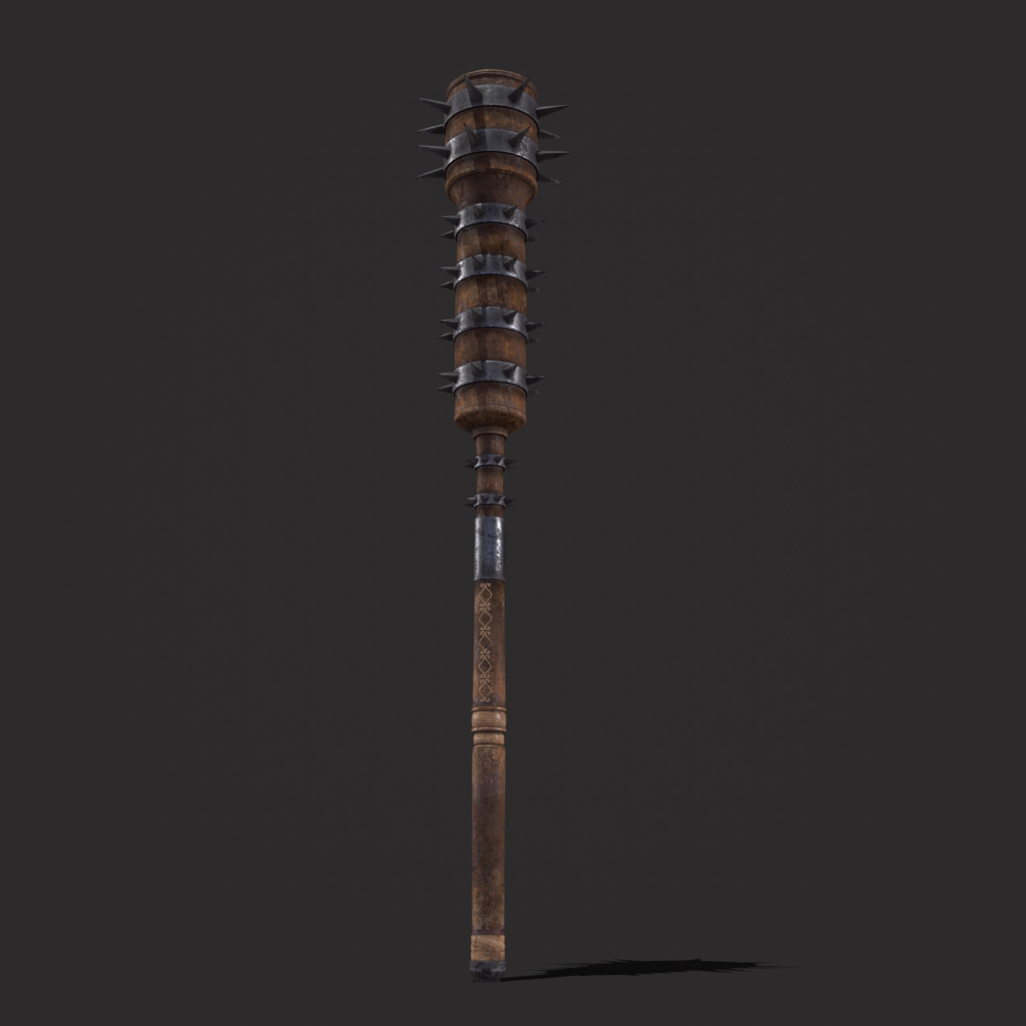 Medieval Spiked Mace - 3D Model by Get Dead Entertainment