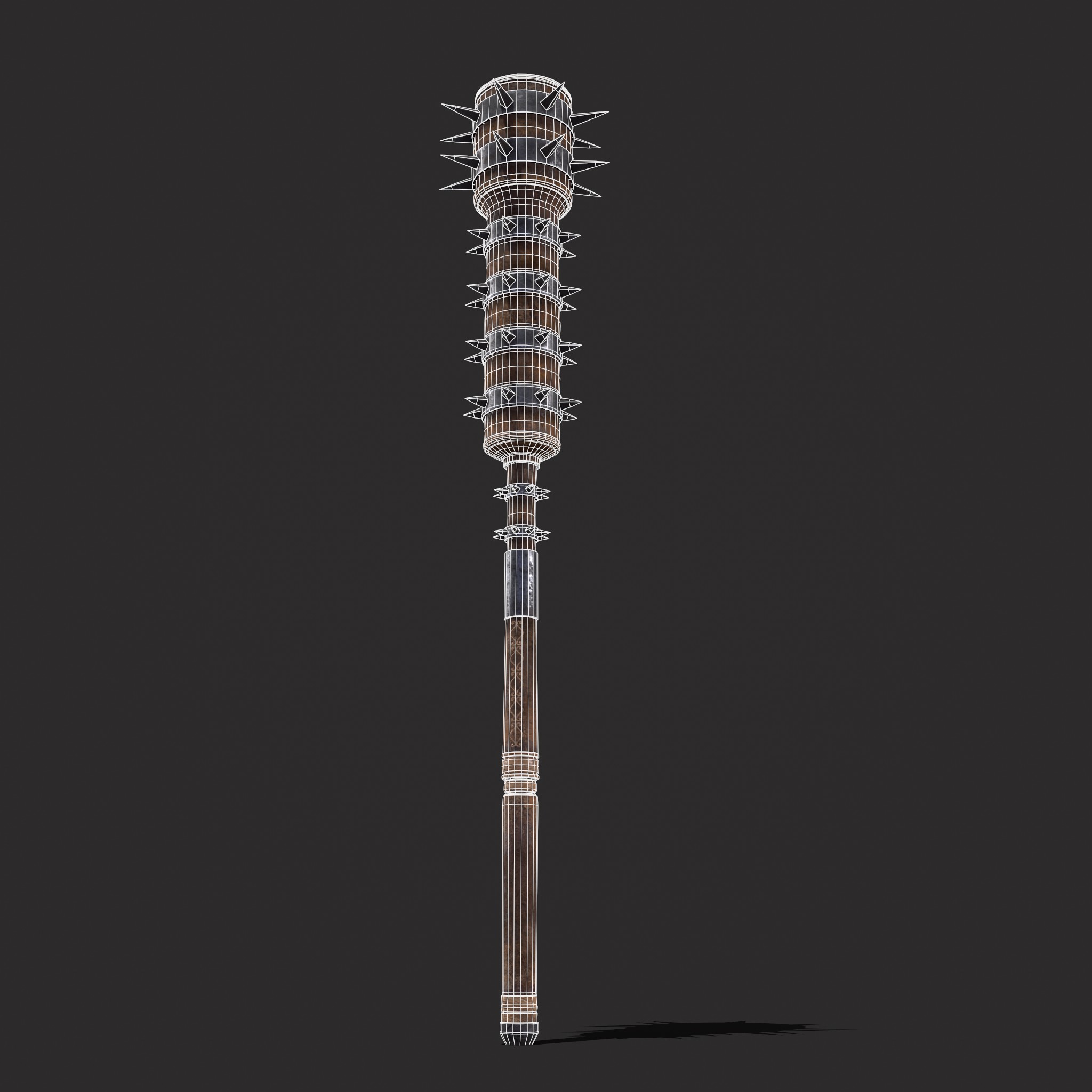 Medieval Spiked Mace