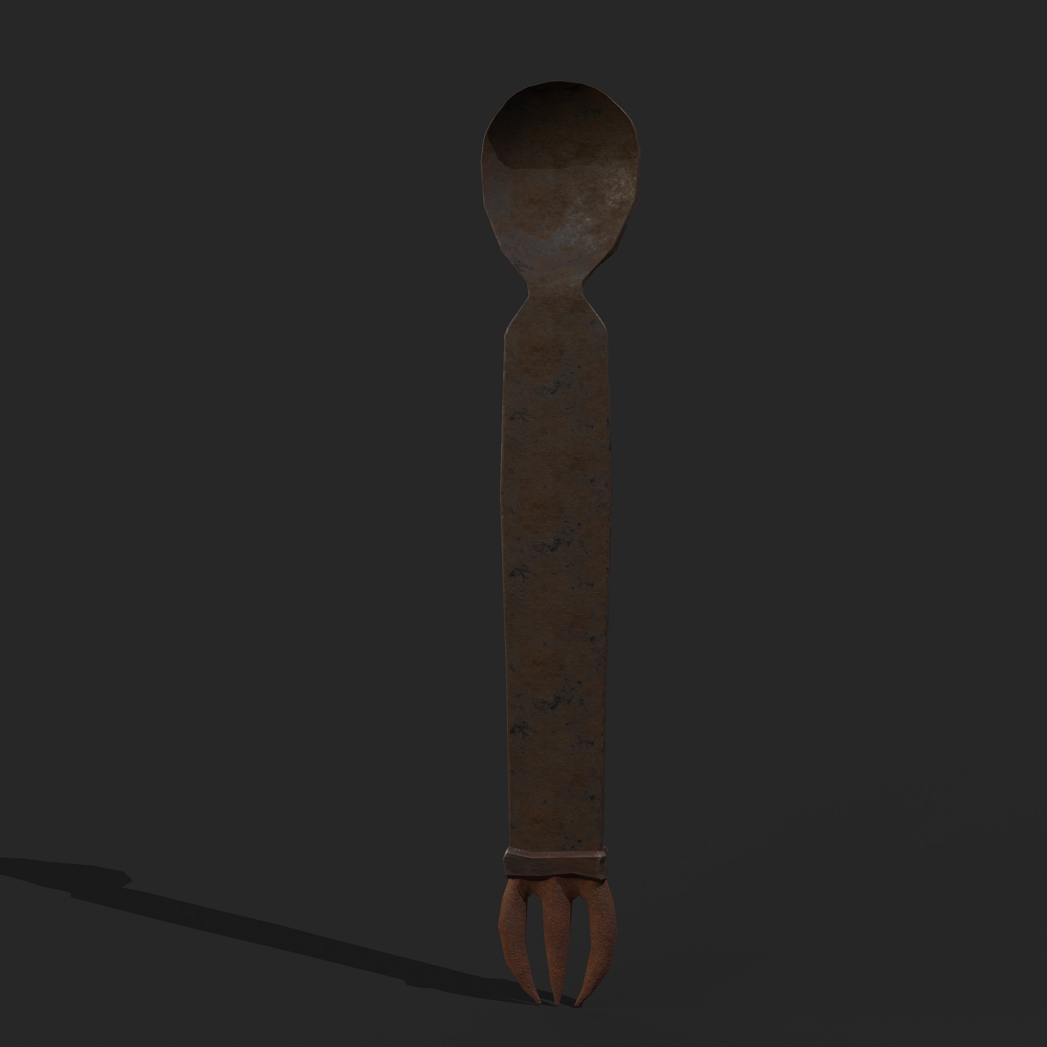 Medieval Spoon Fork - 3D Model by Get Dead Entertainment