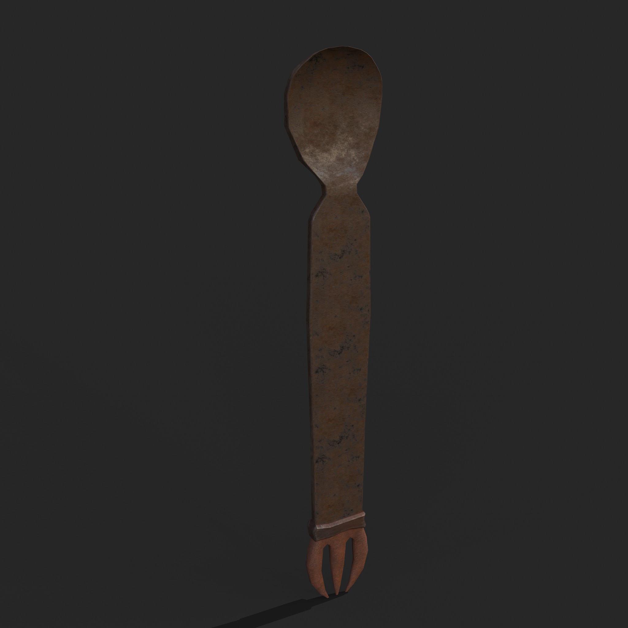 Medieval Spoon Fork - 3D Model by Get Dead Entertainment