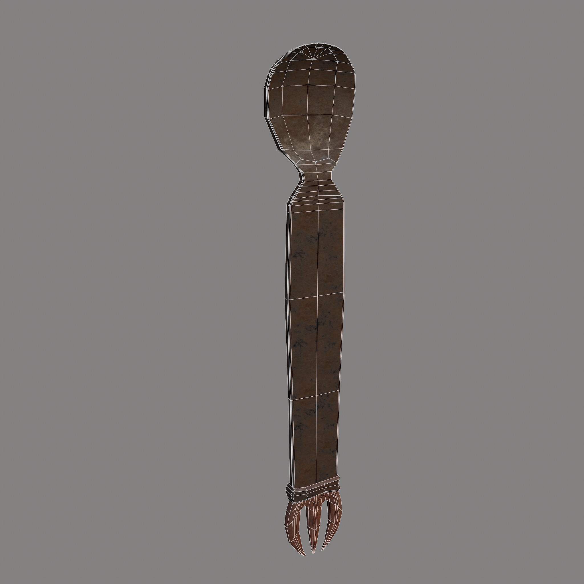 Medieval Spoon Fork - 3D Model by Get Dead Entertainment