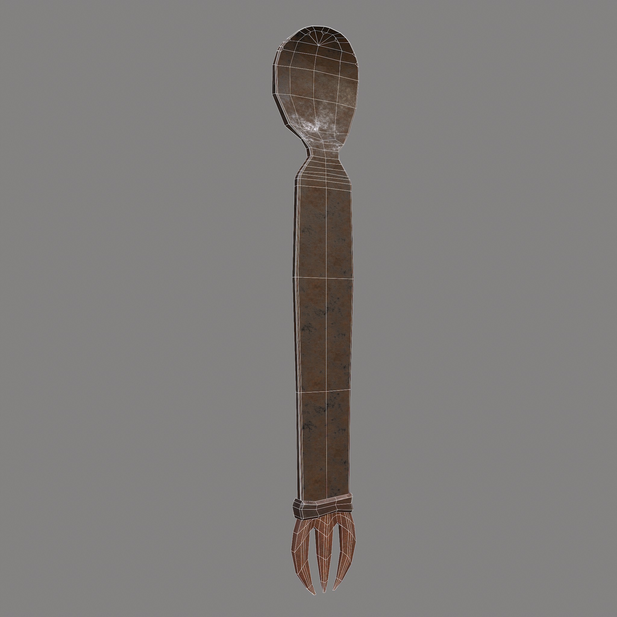 Medieval Spoon Fork - 3D Model by Get Dead Entertainment