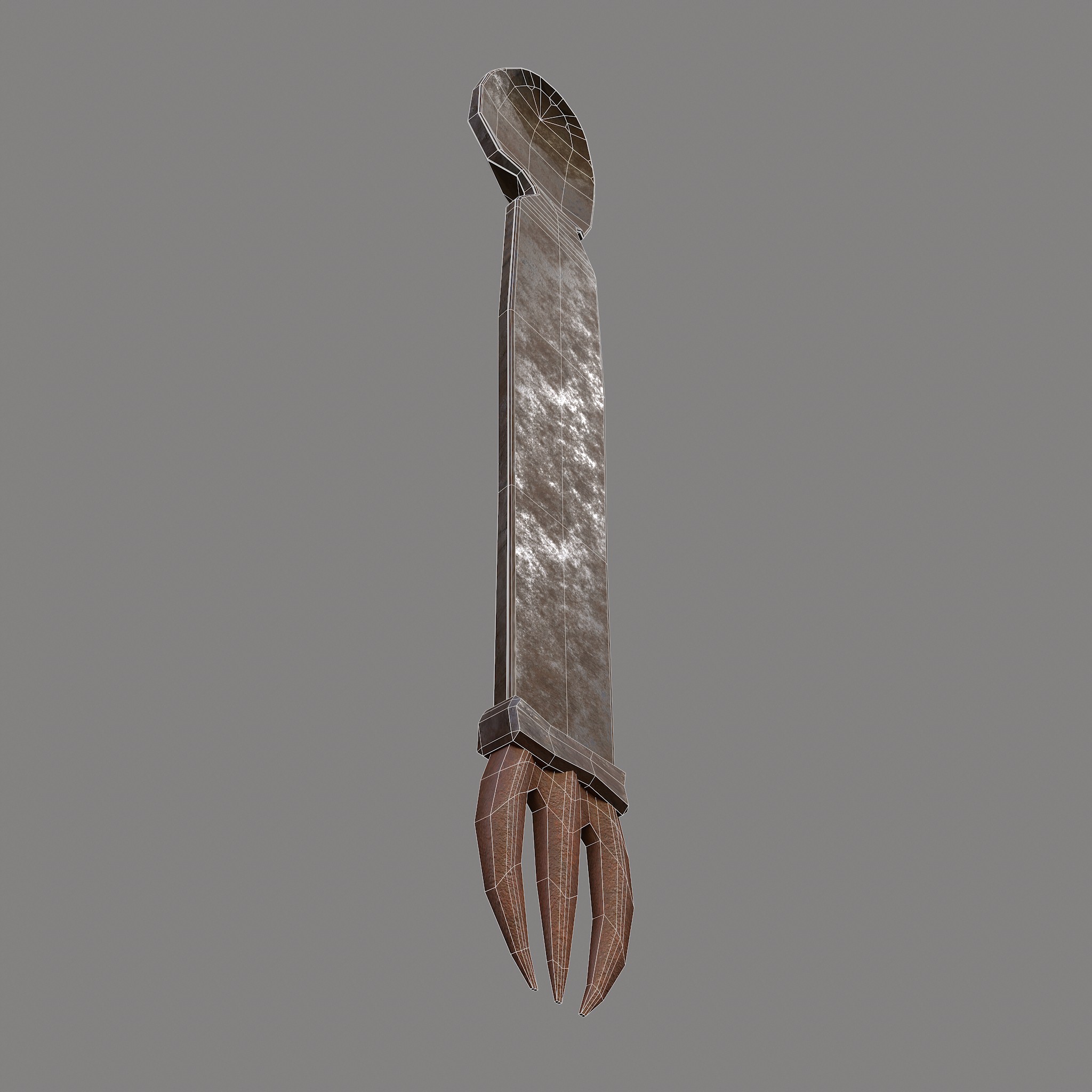 Medieval Spoon Fork - 3D Model by Get Dead Entertainment
