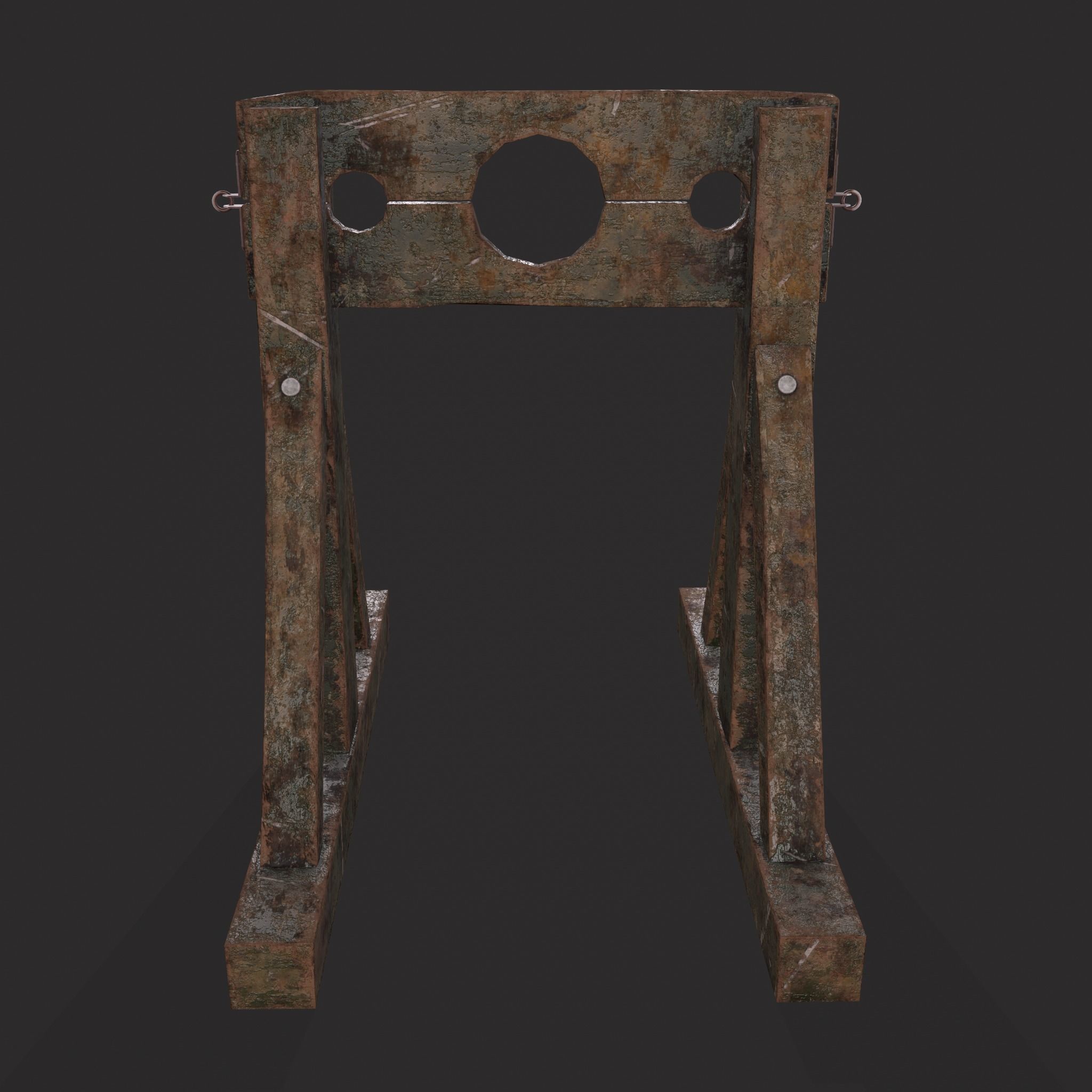 Medieval Stocks - 3D Model by Get Dead Entertainment